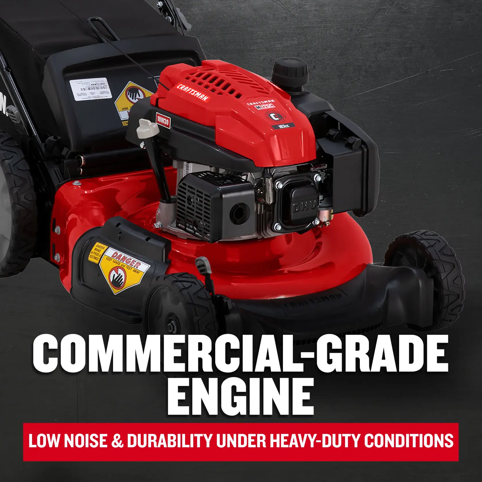 CRAFTSMAN 21-Inch 163cc Gas Push Lawn Mower