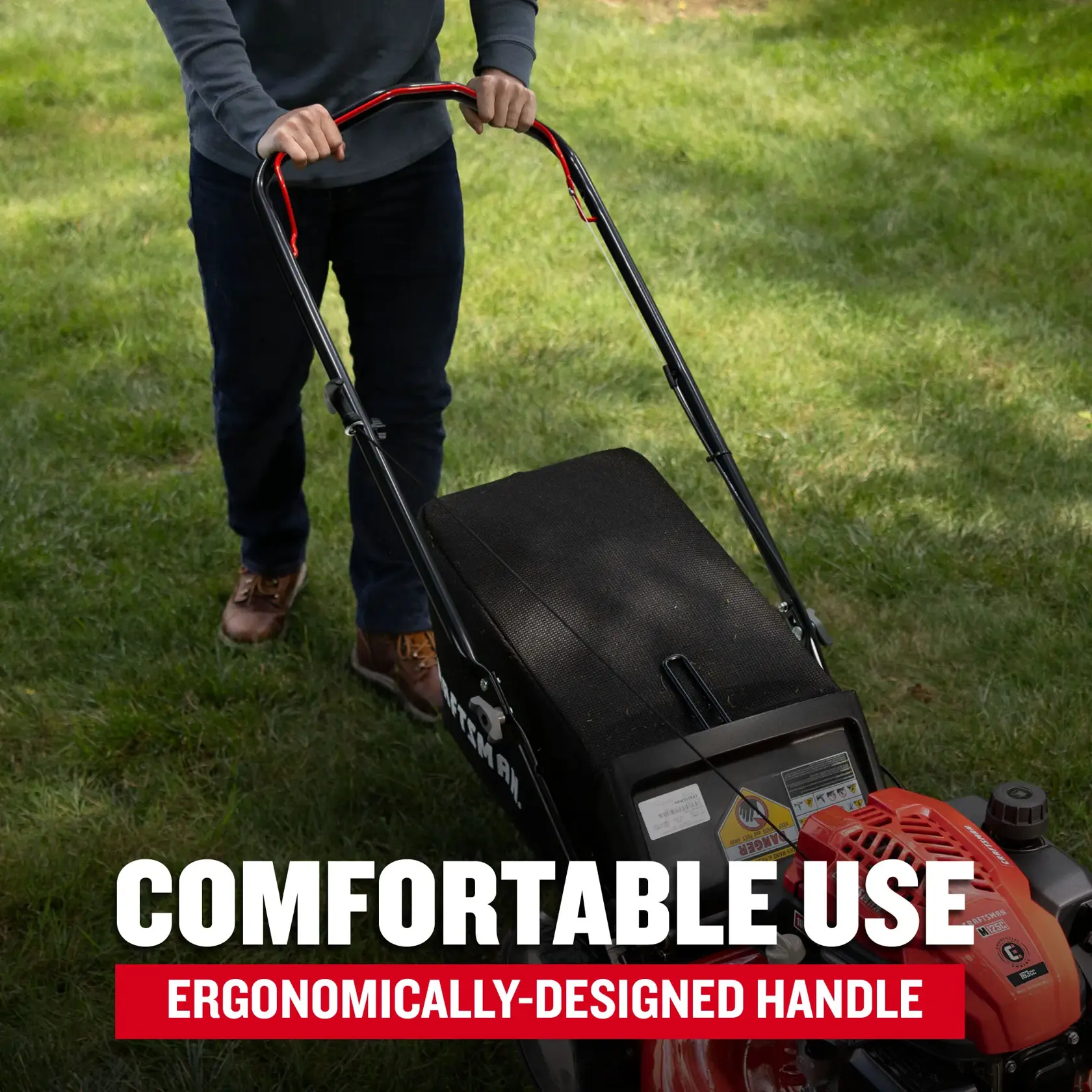 CRAFTSMAN 21-Inch 163cc Gas Push Lawn Mower