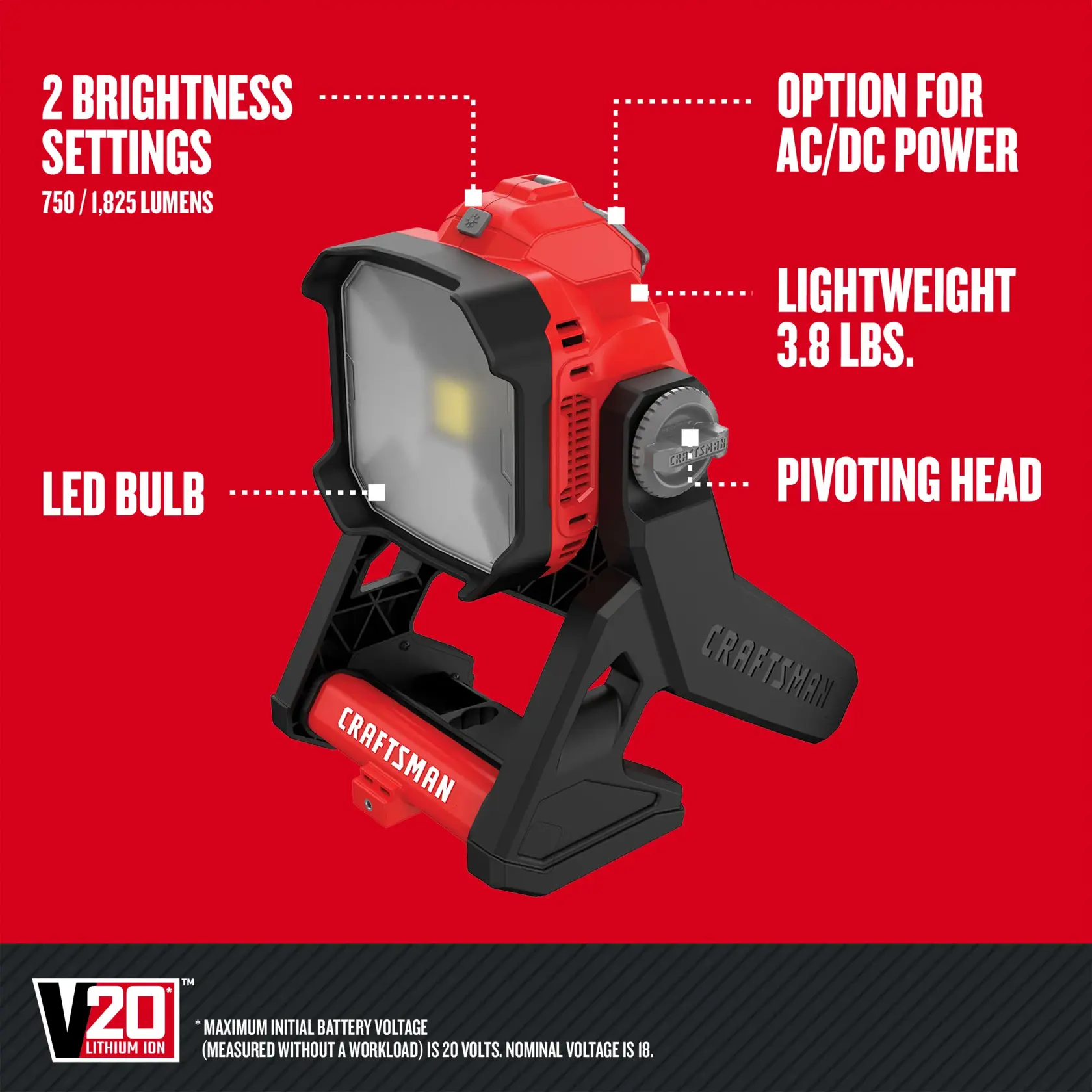 Craftsman Cordless Work Light