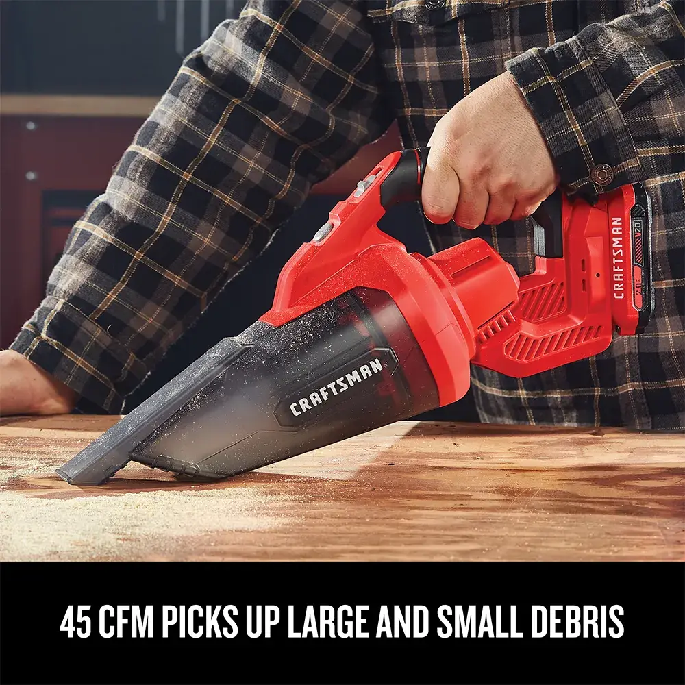 CRAFTSMAN V20* Cordless Handheld Vacuum Kit with 1.5 Ah Battery and Charger