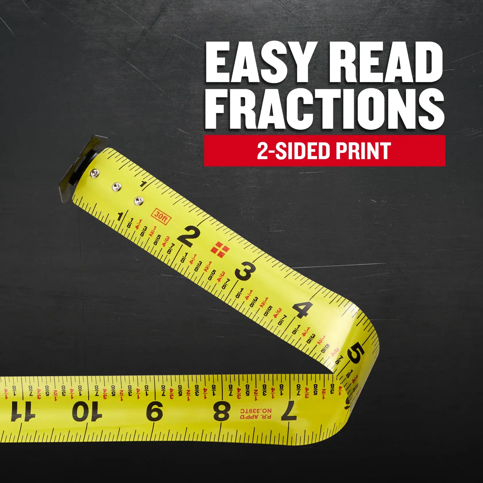 CRAFTSMAN 30 ft. Compact Easy Grip Tape Measure