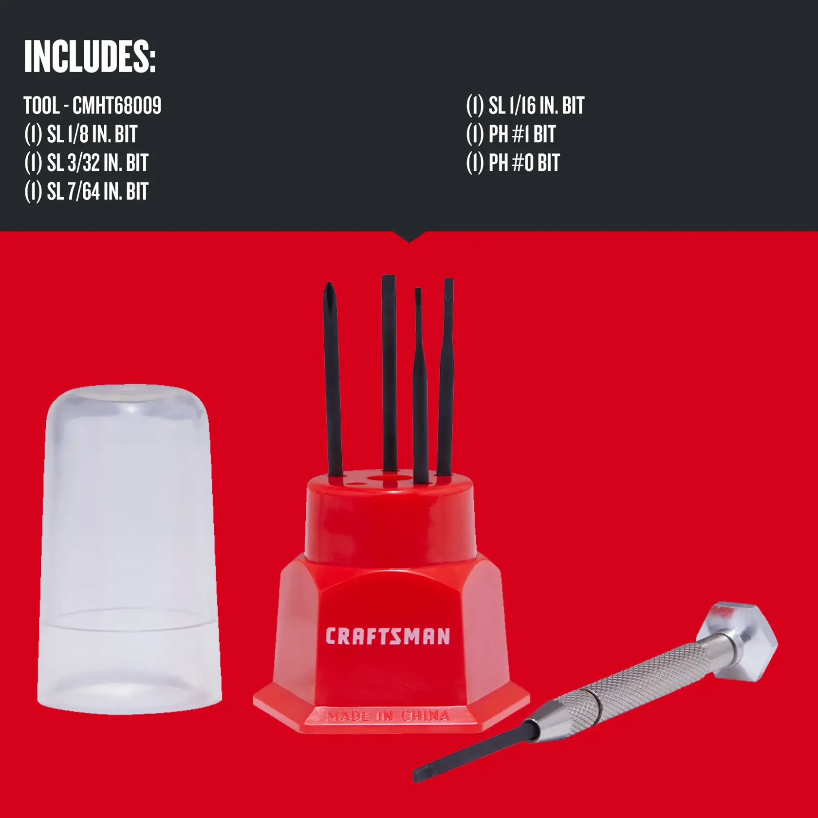 CRAFTSMAN Small Multi-Bits Screwdriver Kit (5-Piece)