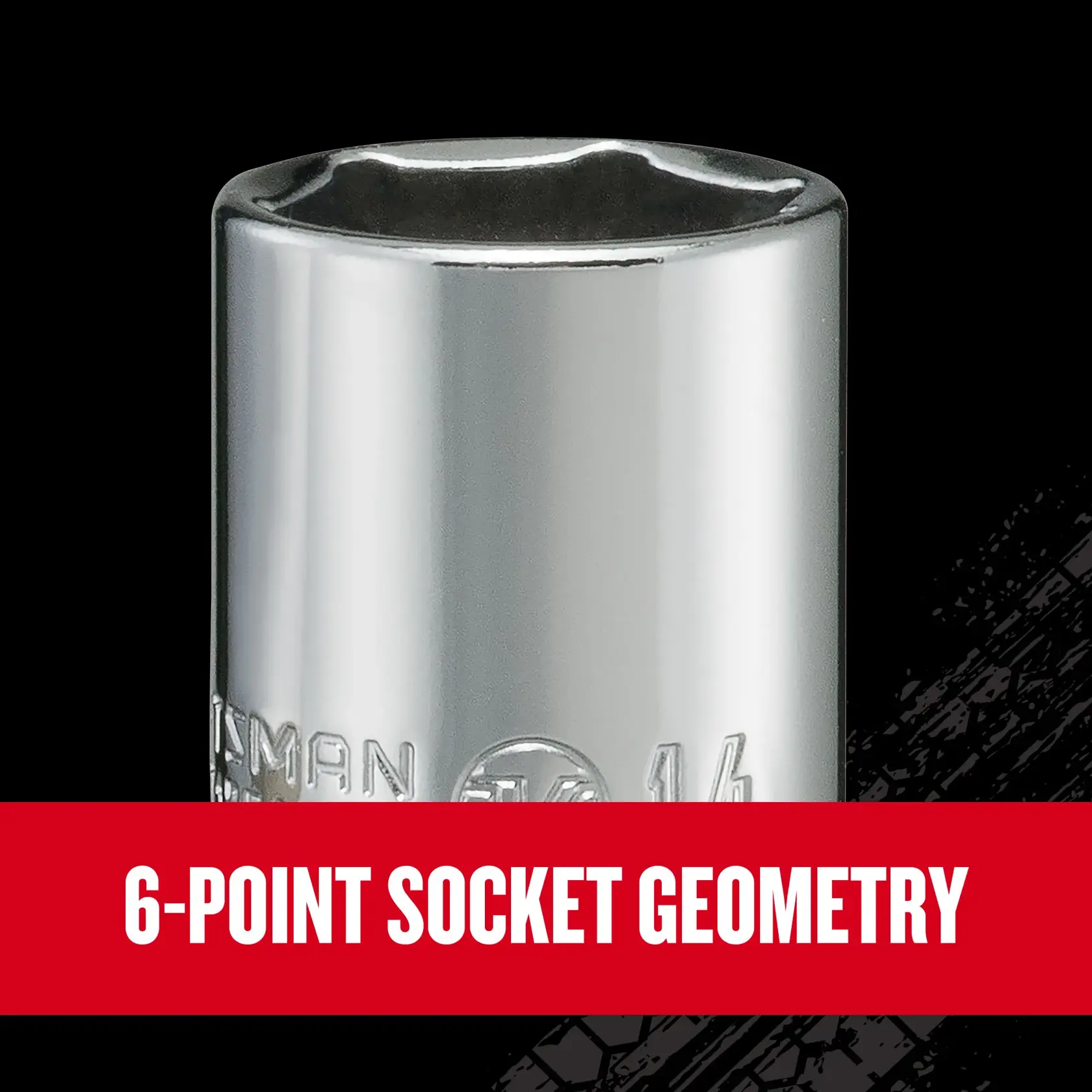 CRAFTSMAN V-Series™ 1/4-Inch Drive 6-Point Metric Shallow Socket Set ...