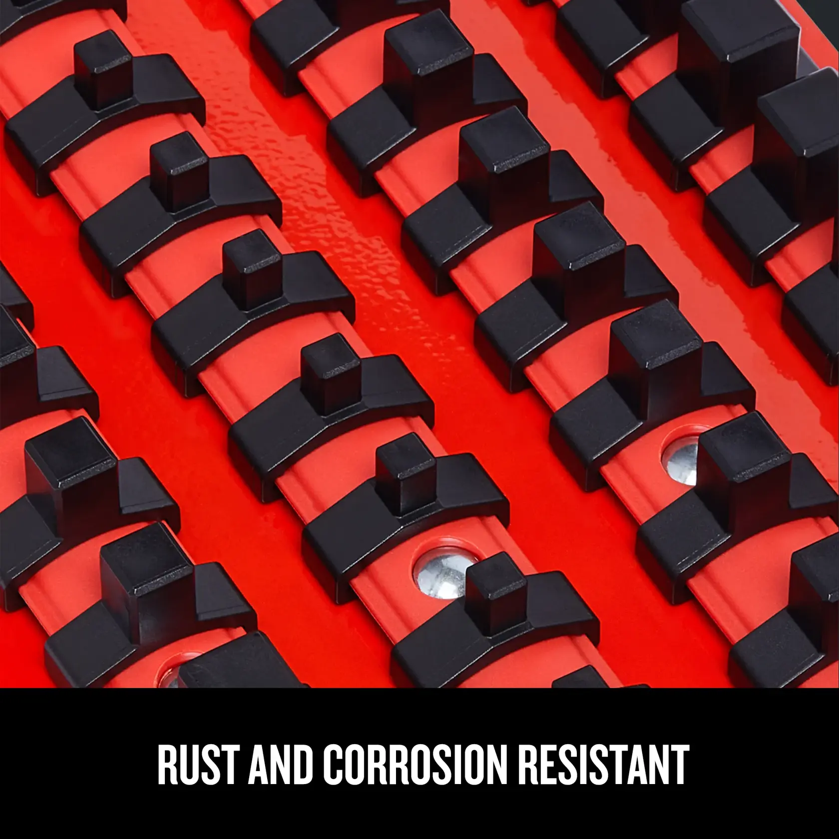 CRAFTSMAN Plastic/Steel 4-Rail Socket Storage Holder