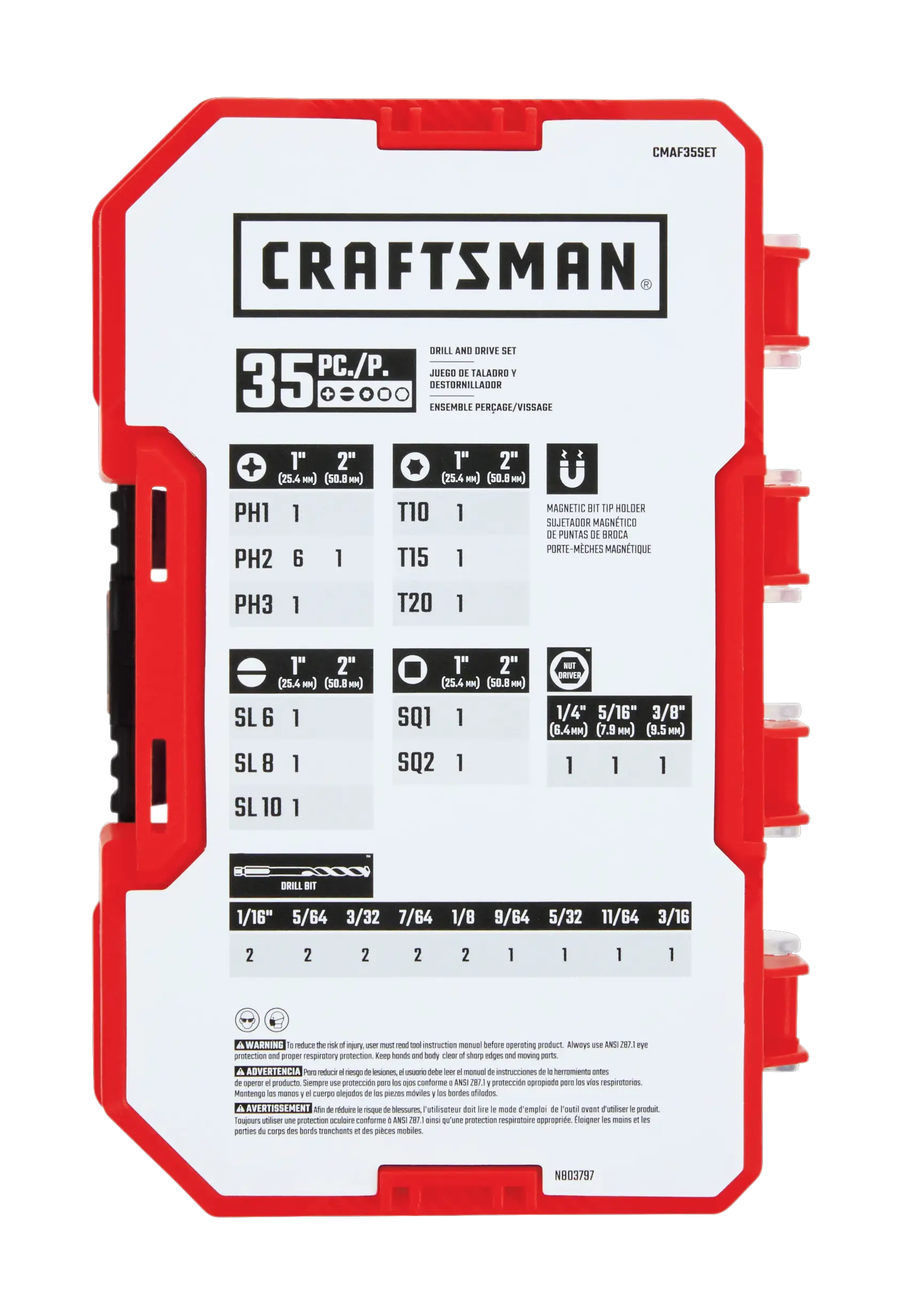 CRAFTSMAN Screwdriving Bit Set (35-piece)