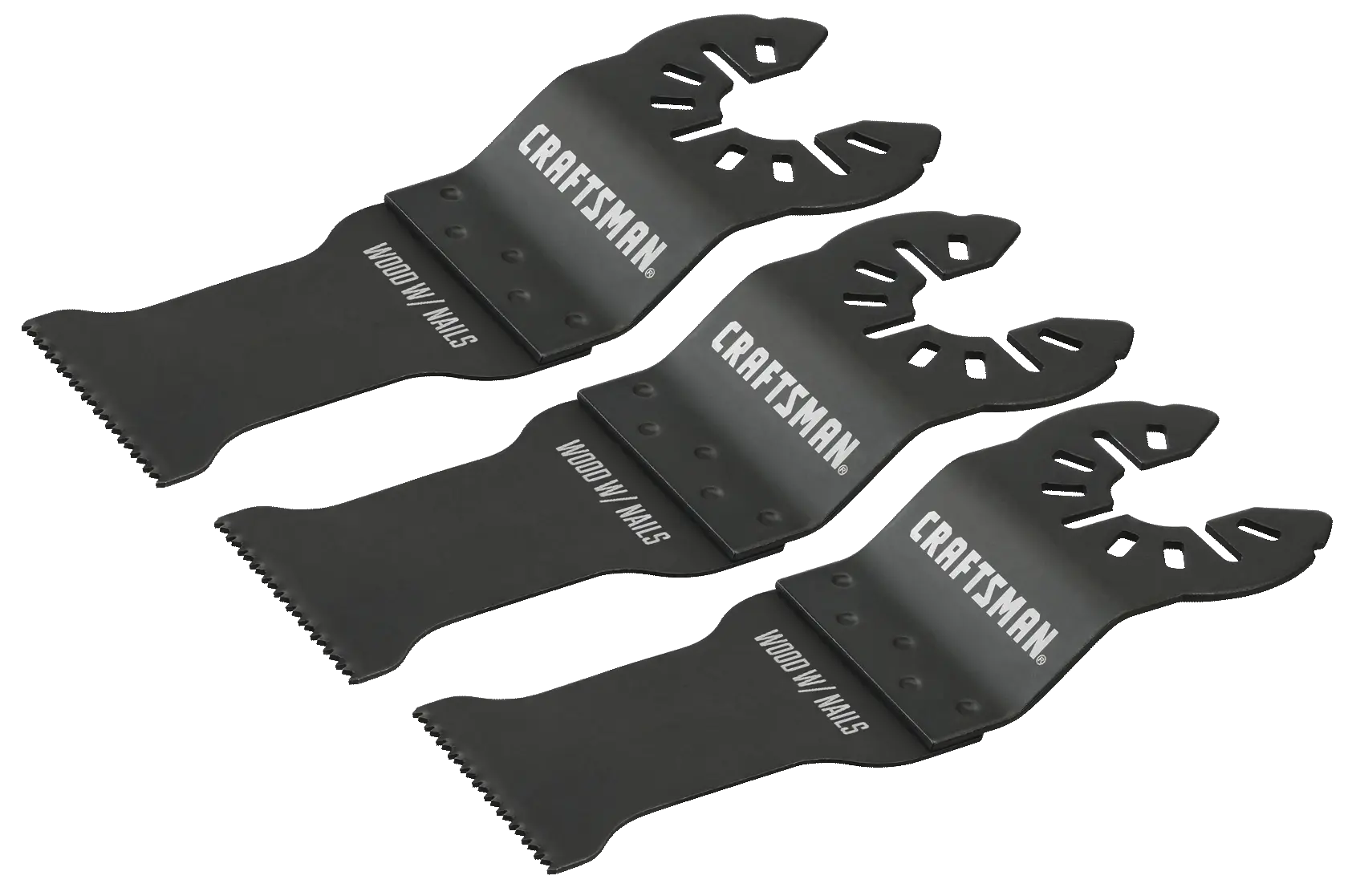 CRAFTSMAN 1-1/8-Inch Bi-Metal Oscillating Tool Blades (3-Pack)