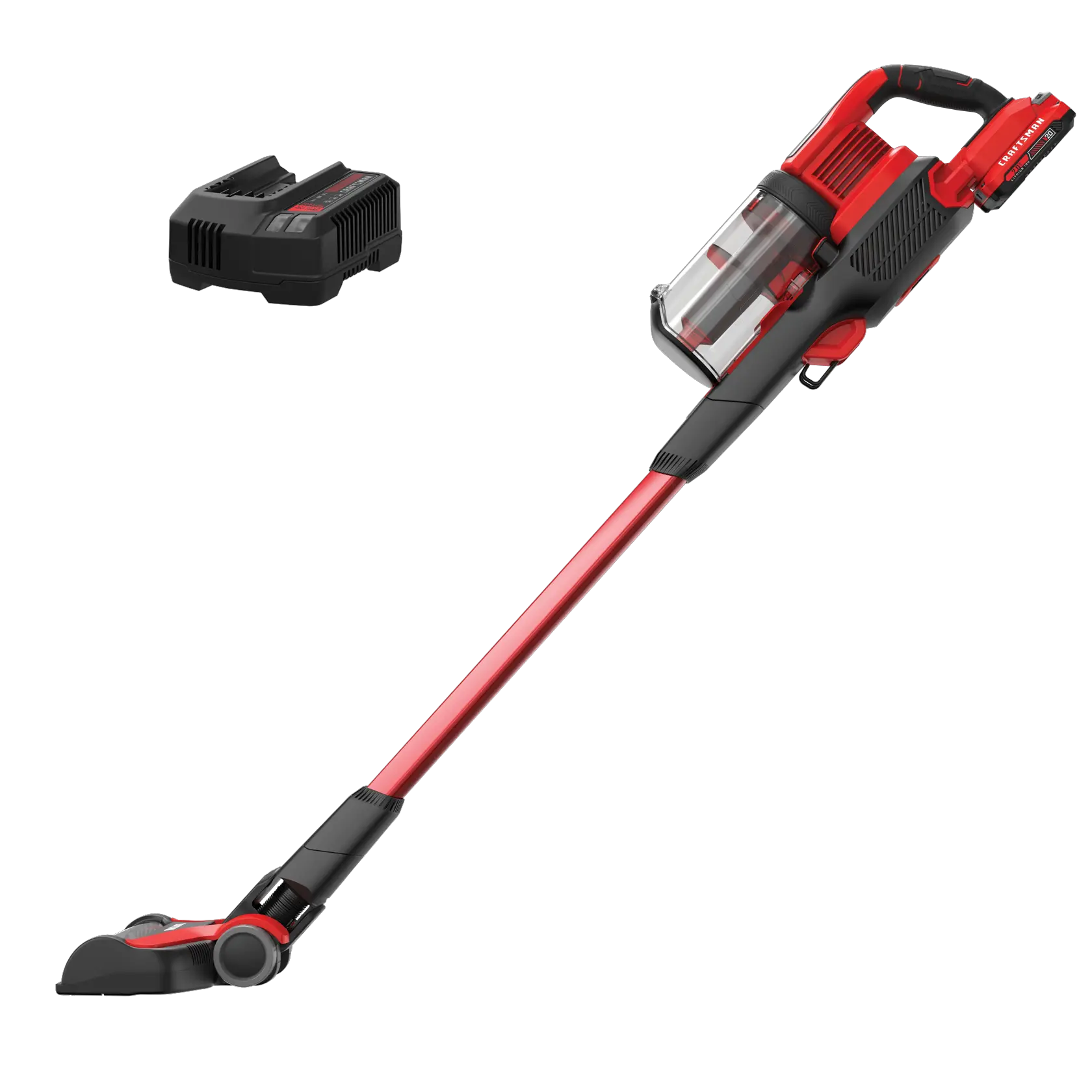 CRAFTSMAN V20* Cordless Stick Vacuum with (1) 2.0Ah Battery and Charger