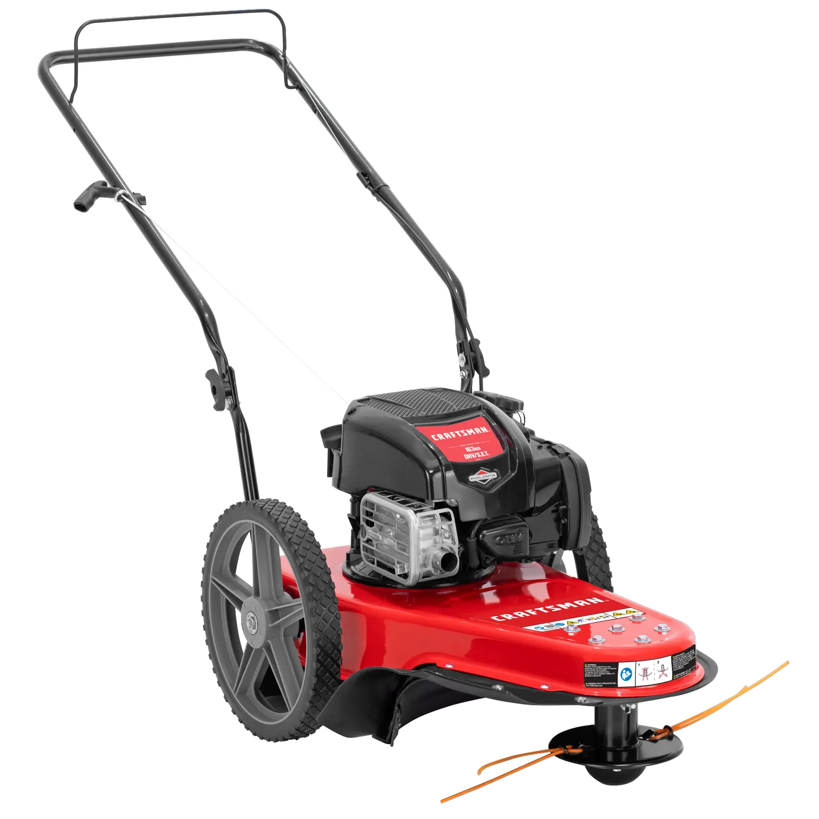CRAFTSMAN 22 in. 163cc Gas Wheeled String Trimmer