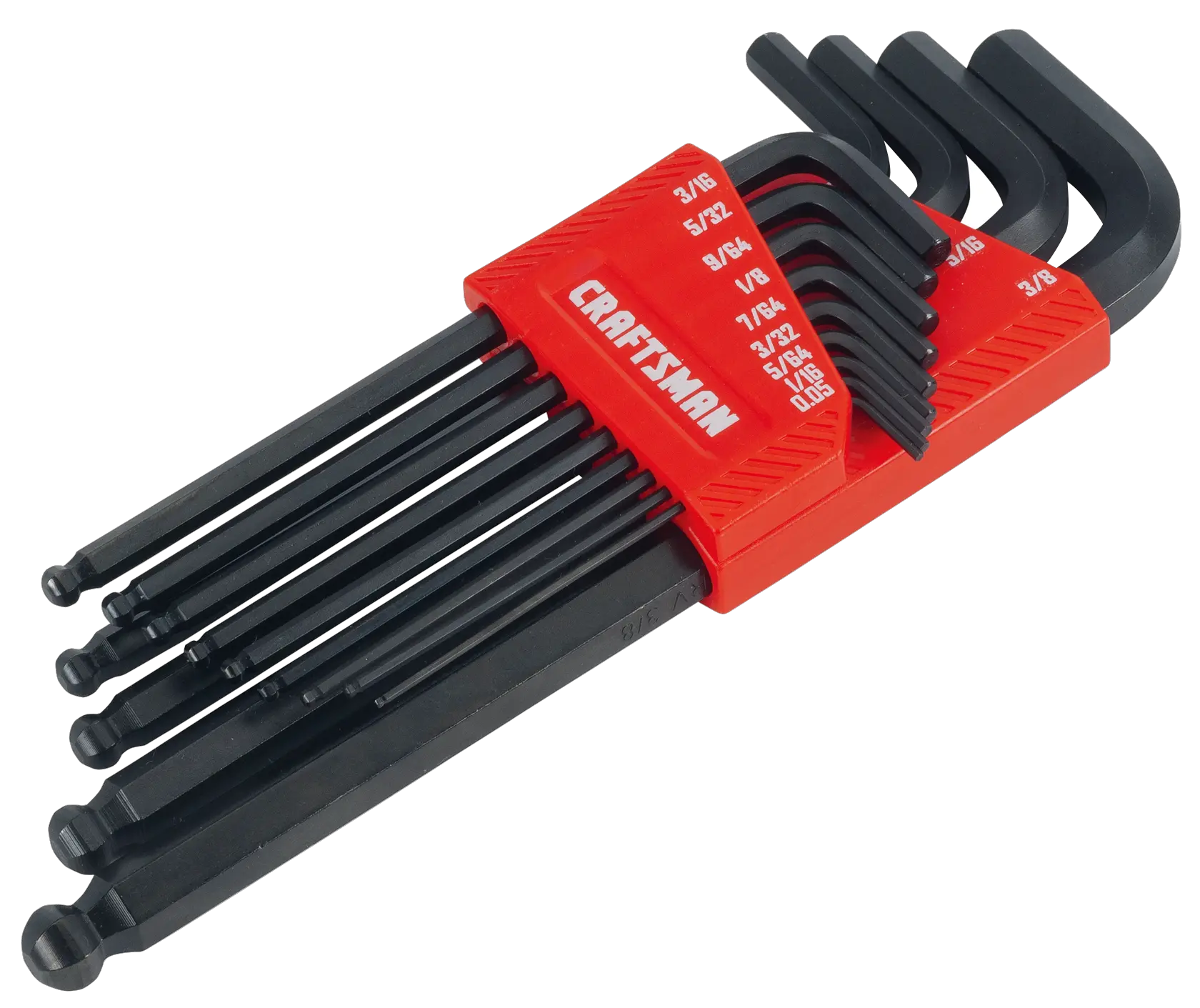 CRAFTSMAN 13-Piece Standard (SAE) Ball-End Hex Key Set