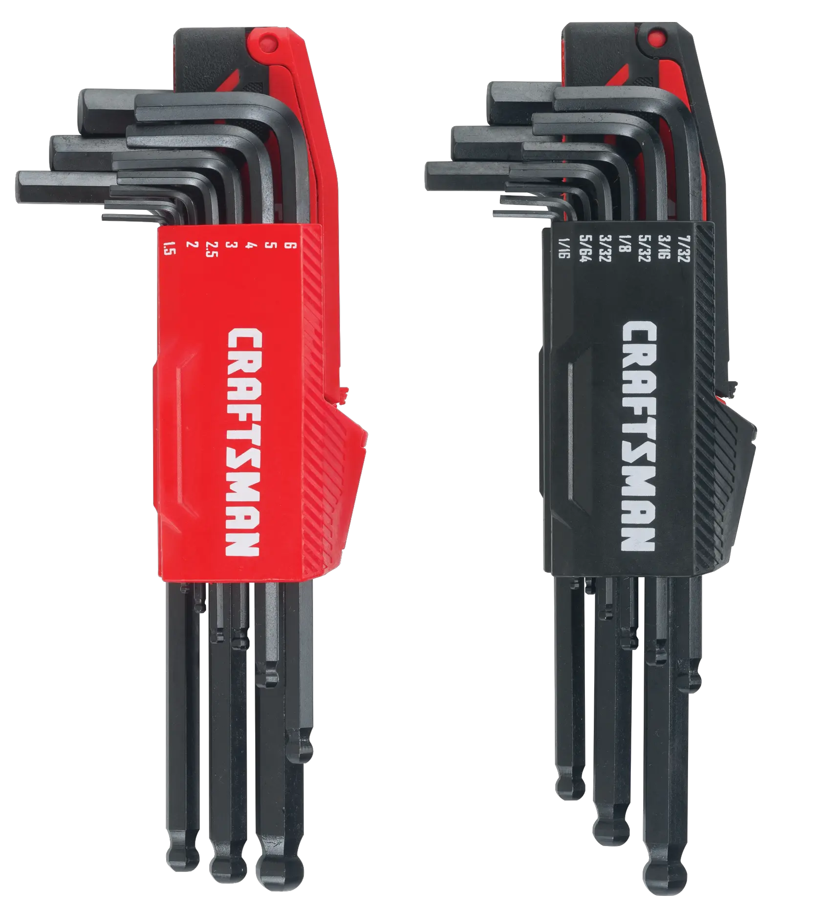 CRAFTSMAN 20-Piece Standard (SAE) and Metric Hex Key Set