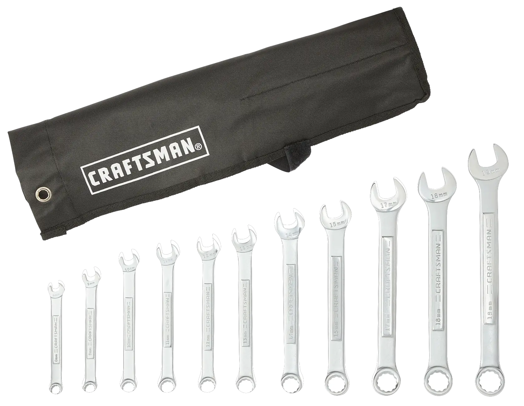 CRAFTSMAN Metric Combination Wrench Set (11-Piece)