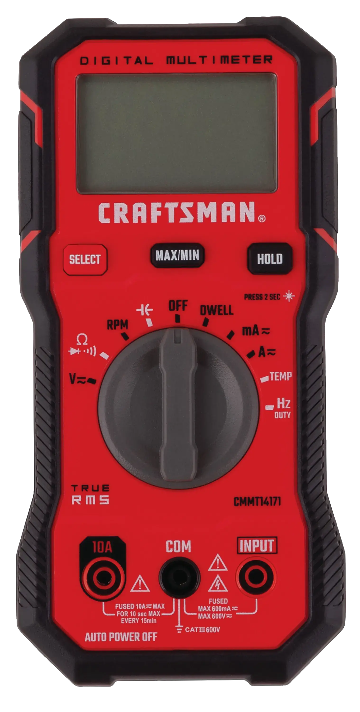 CRAFTSMAN 600V MAX Auto Digital Multimeter