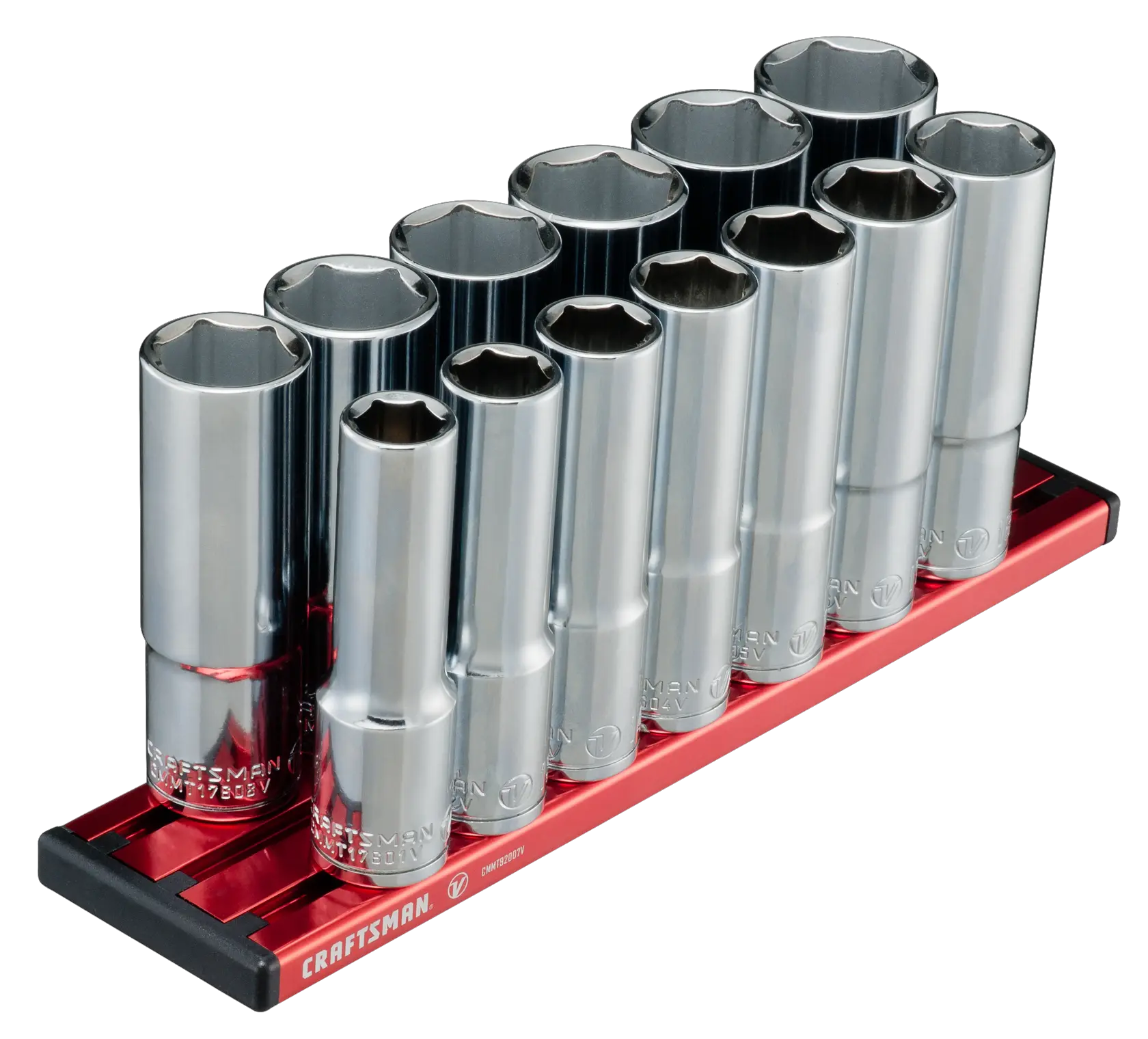 CRAFTSMAN V-Series™ 1/2-Inch Drive 6-Point Metric Deep Socket Set (13 ...