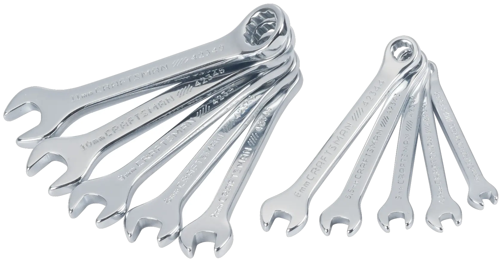 CRAFTSMAN Metric Stubby Combination Wrench Set (10-Piece)