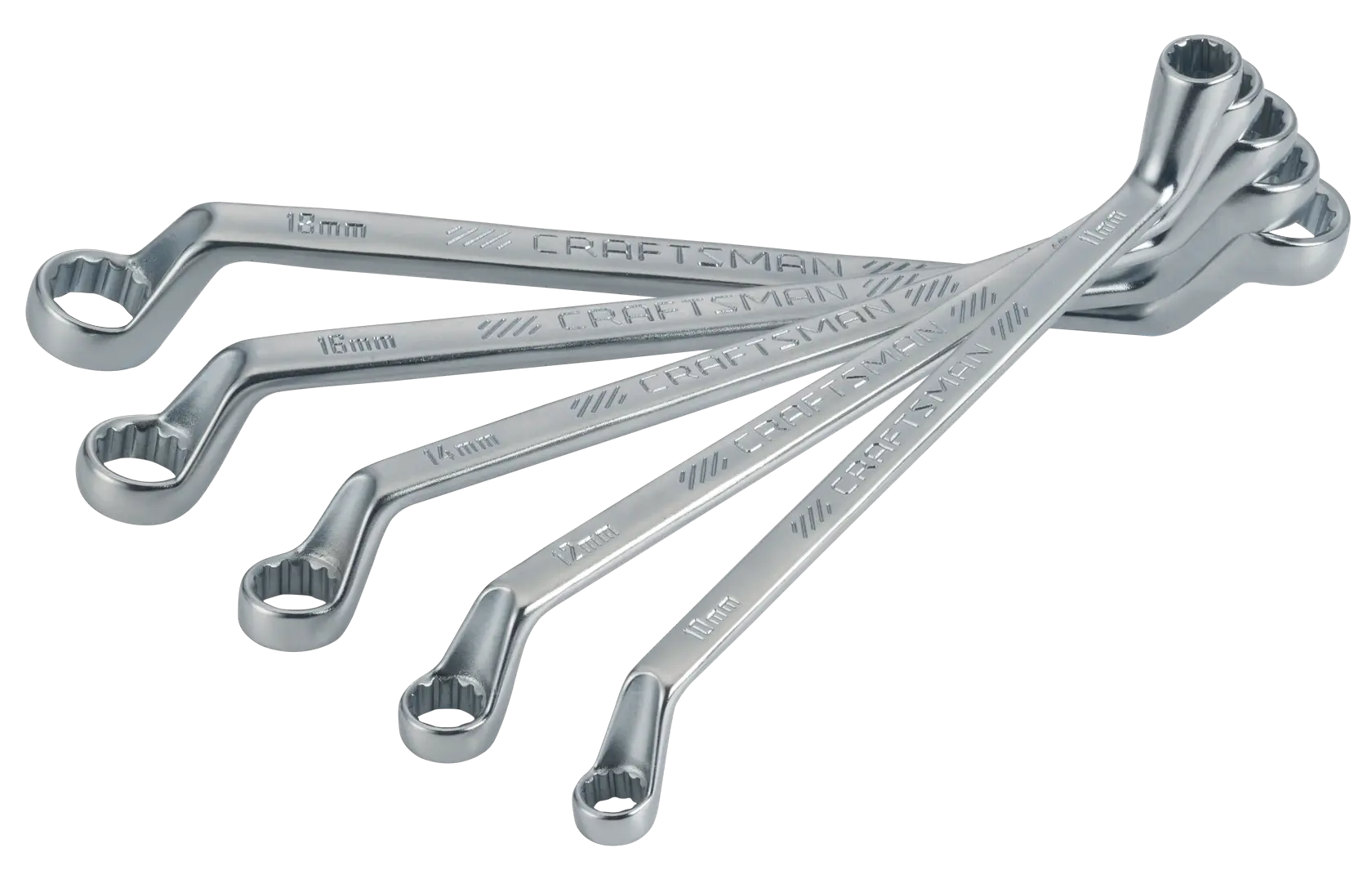CRAFTSMAN Metric Offset Box End Wrench Set (5-Piece)