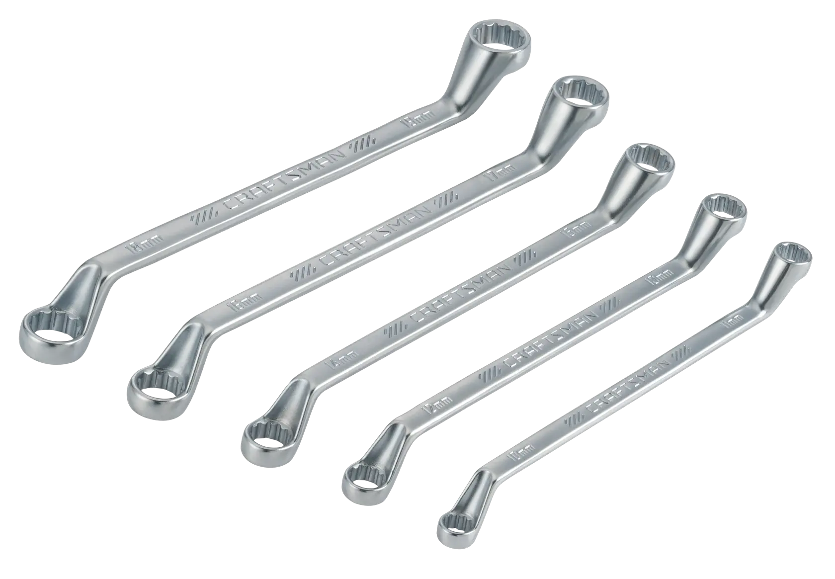 CRAFTSMAN Metric Offset Box End Wrench Set (5-Piece)