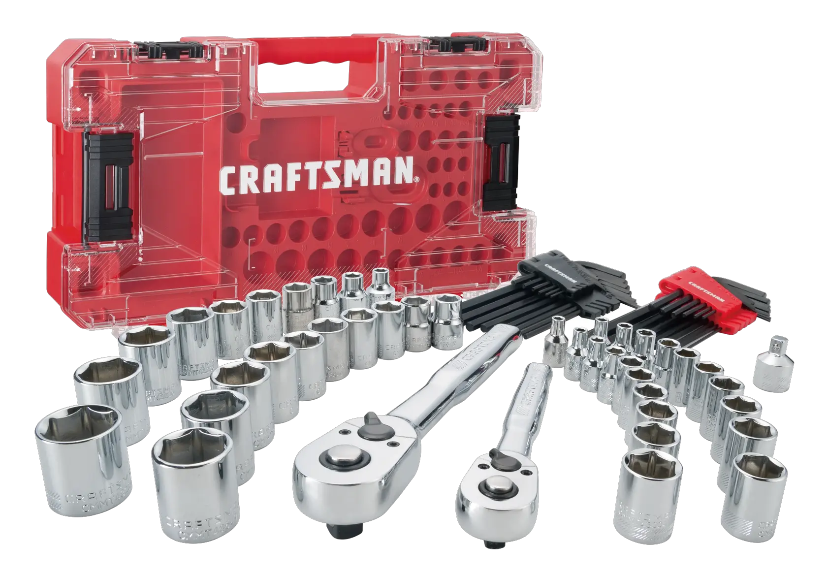 CRAFTSMAN VERSASTACK™ Standard (SAE) and Metric Mechanics Tool Set with ...