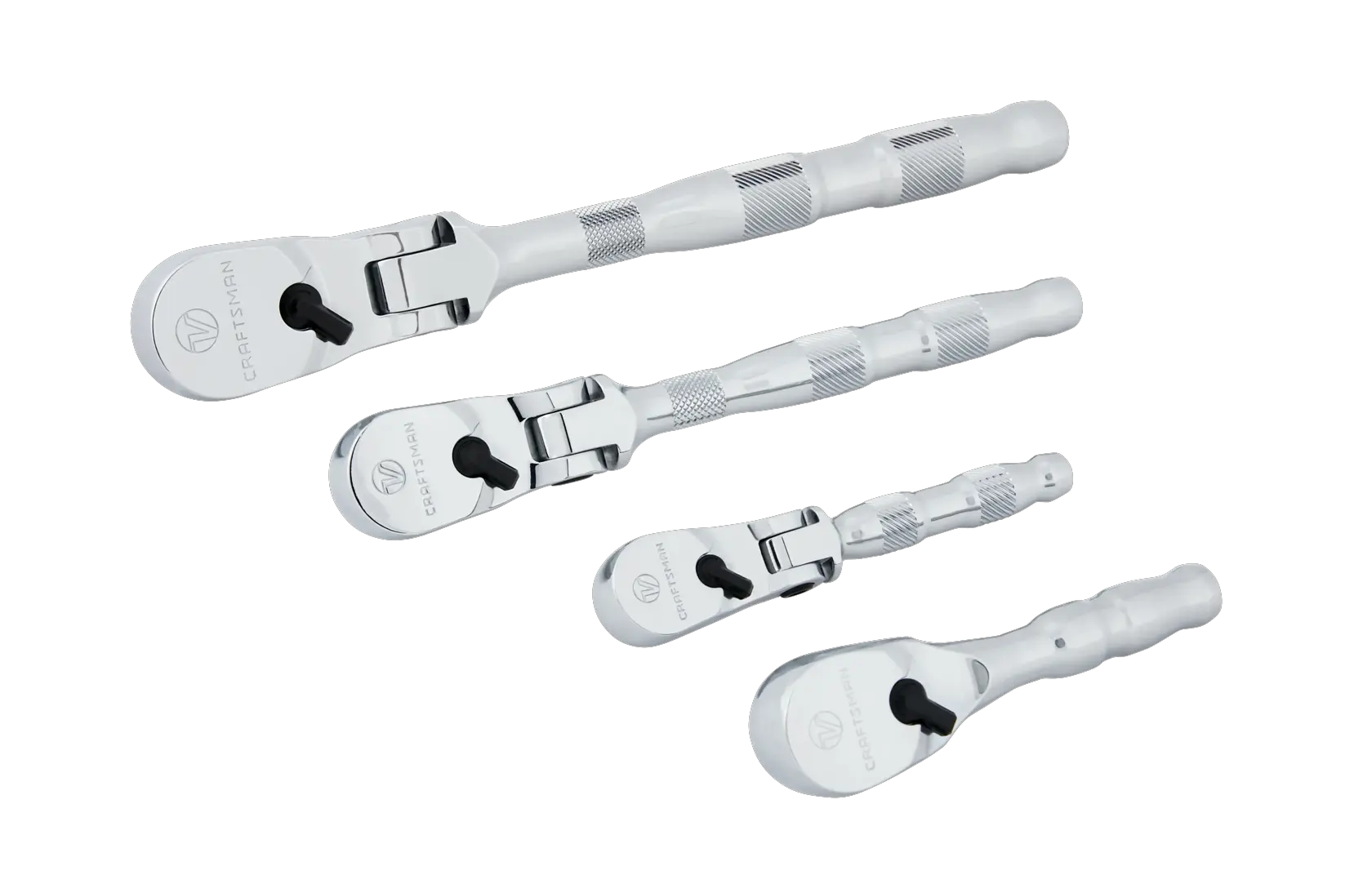 CRAFTSMAN V-Series™ 1/4-Inch, 3/8-Inch and 1/2-Inch Drive Ratchet Set ...