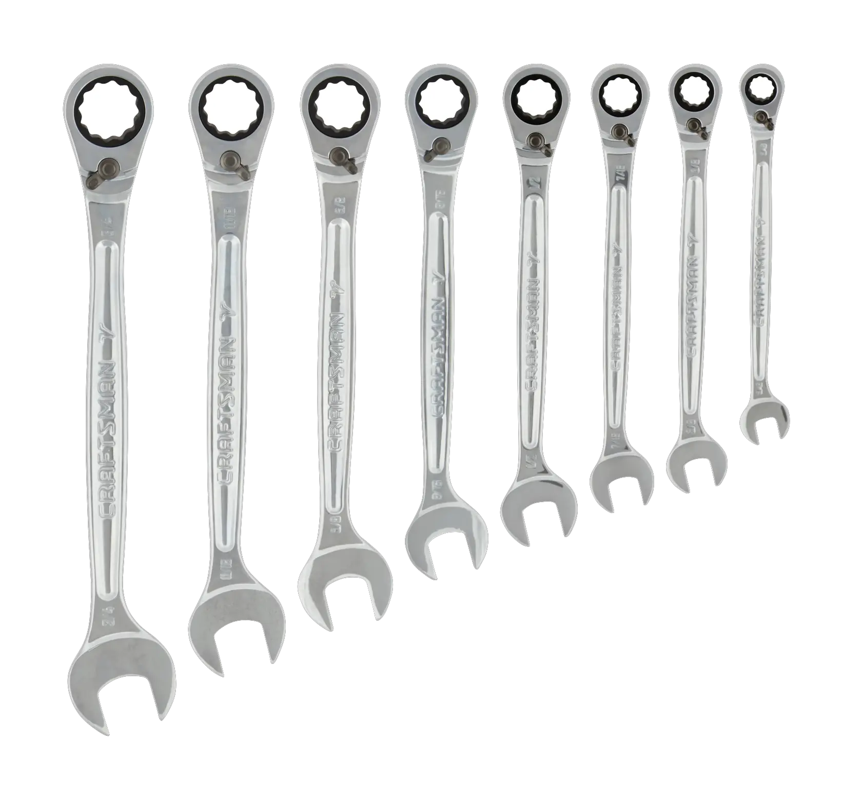 CRAFTSMAN V-Series™ Standard (SAE) Reversible Ratcheting Combination ...