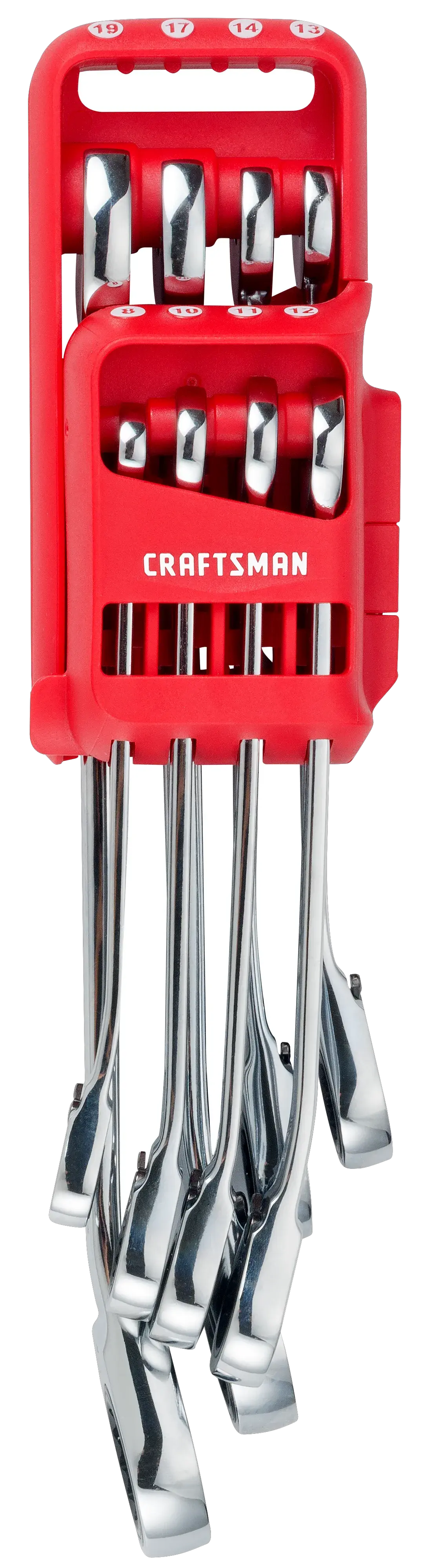CRAFTSMAN V-Series™ Metric Reversible Ratcheting Combination Wrench Set ...