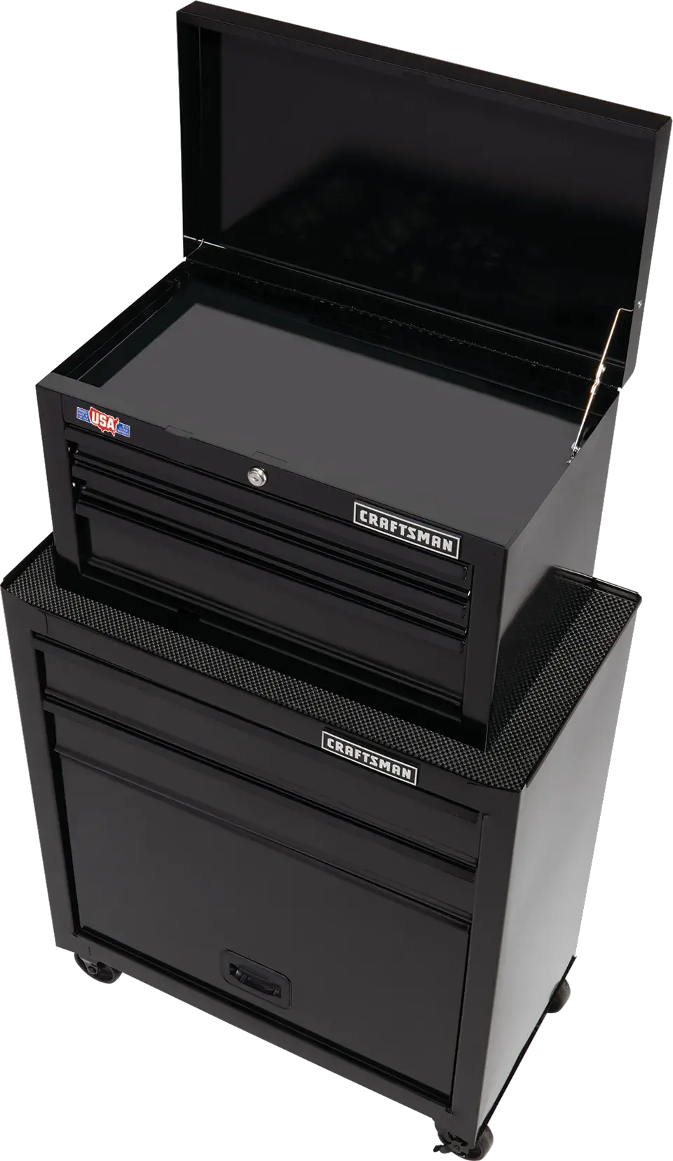 CRAFTSMAN S1000 Series 27-Inch 5 Drawer Tool Chest & Rolling Cabinet ...