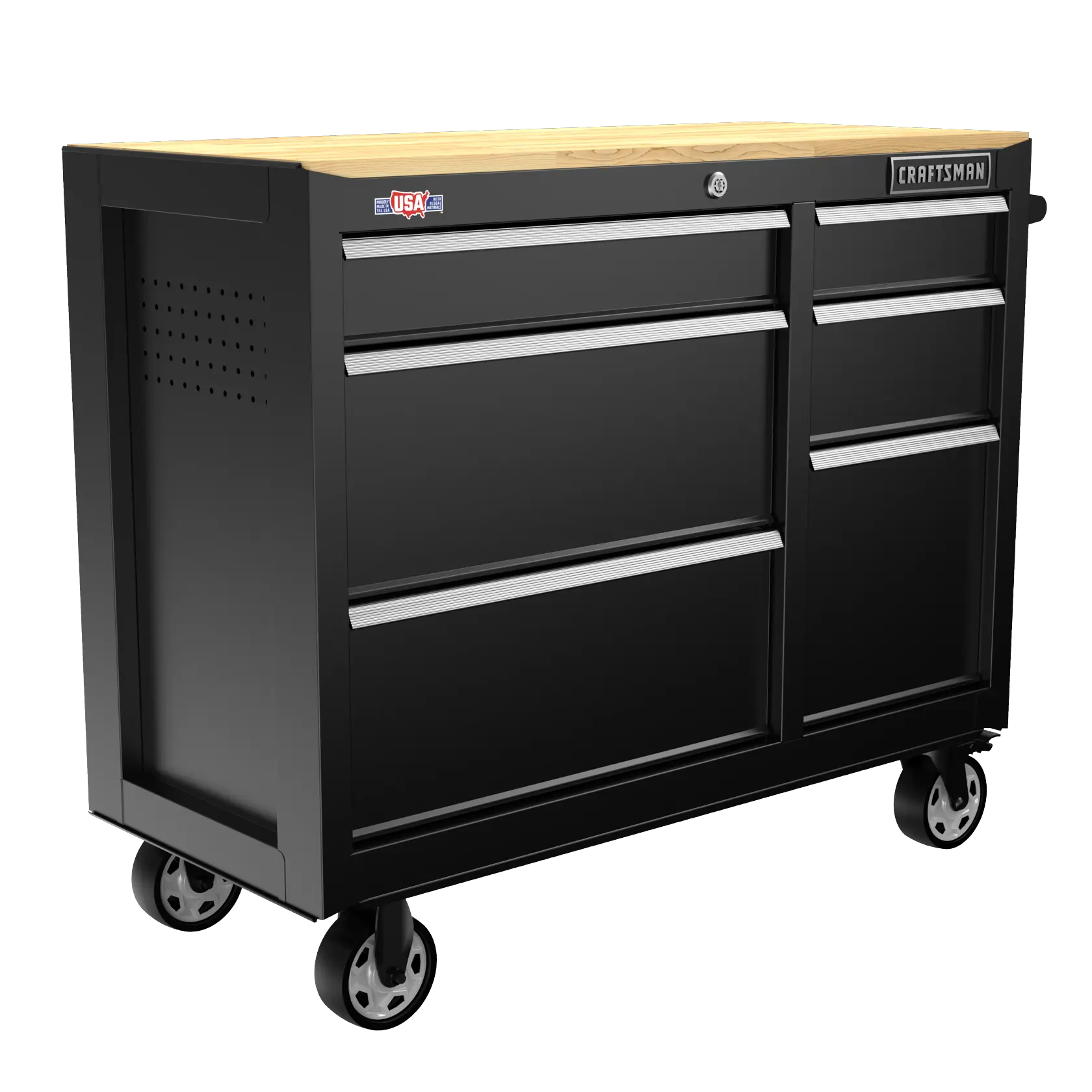 CRAFTSMAN S2000 Series 41-Inch 6-Drawer Steel Rolling Tool Cabinet with ...