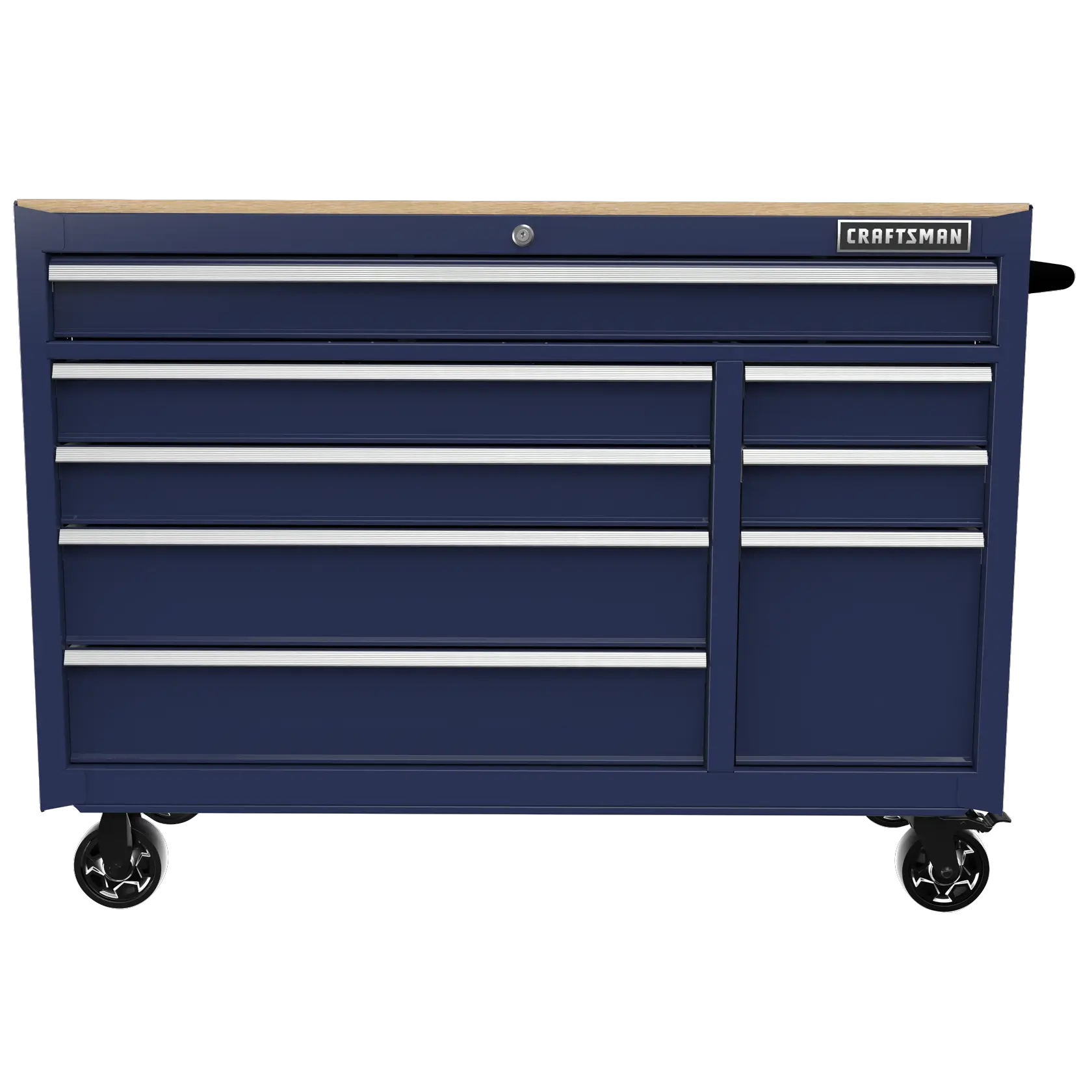 CRAFTSMAN S2000 Series 52-Inch 8-Drawer Mobile Workstation (Midnight Blue)