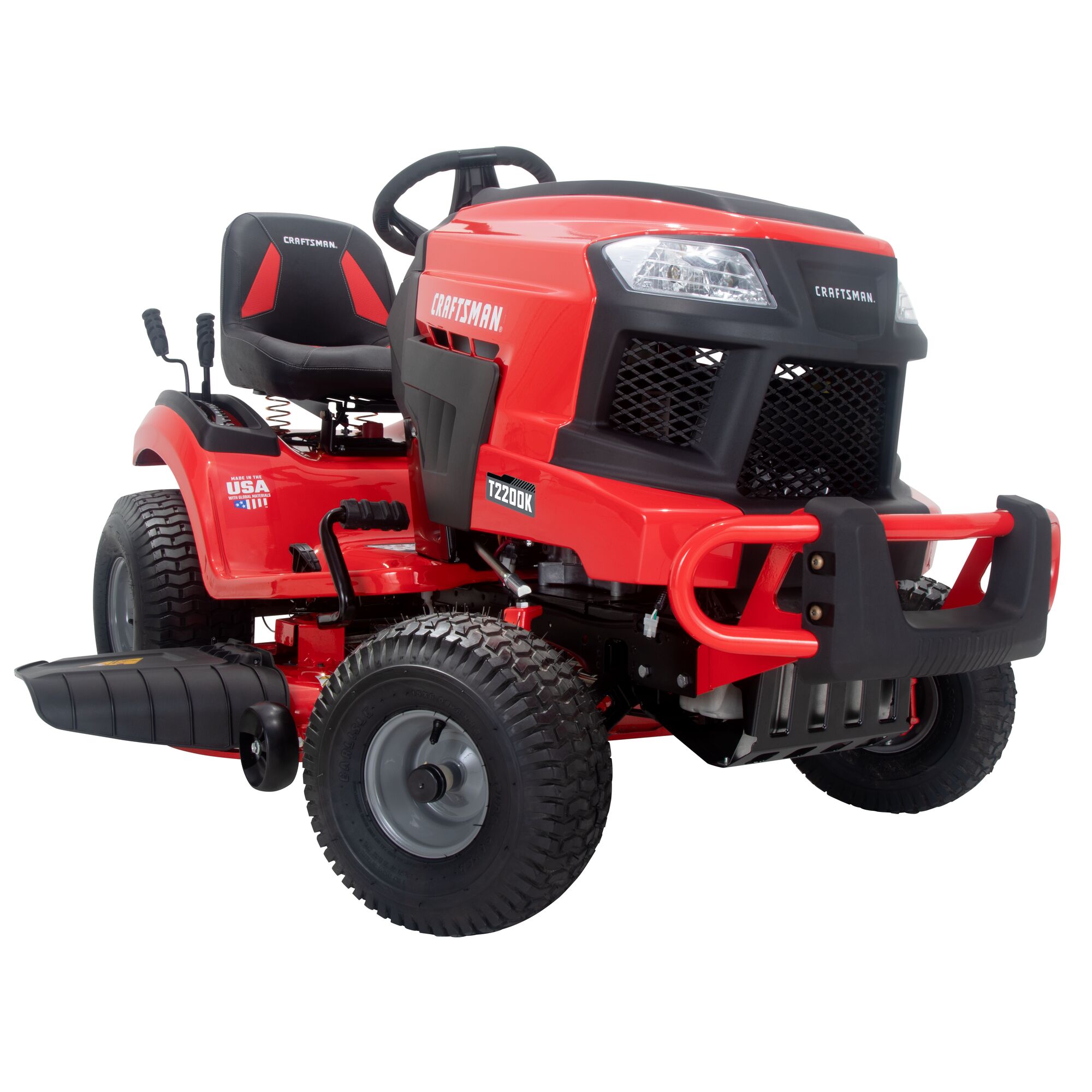 CRAFTSMAN 42-Inch 20 HP* V-Twin Hydrostatic TURN TIGHT™ Gas Riding Lawn ...