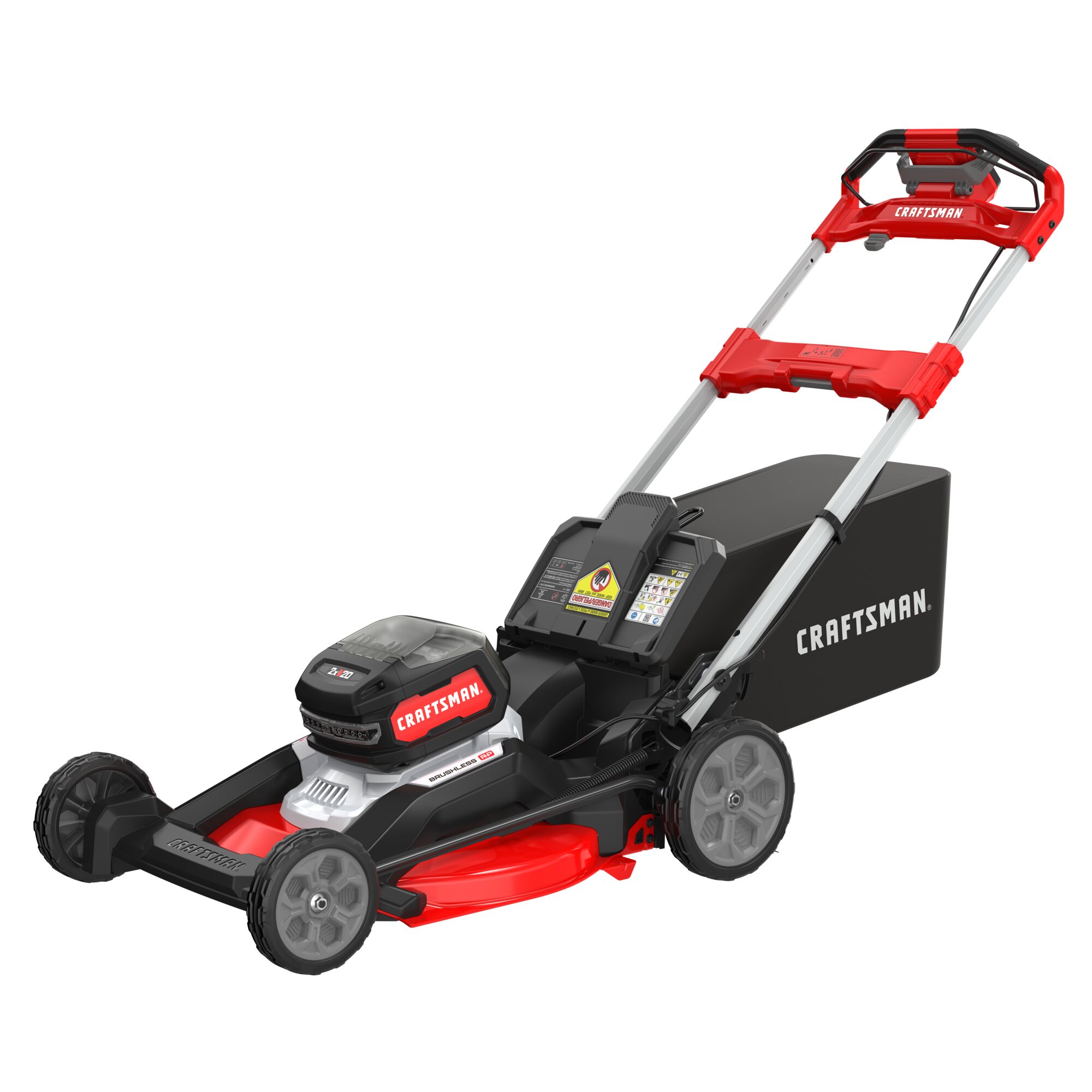 CRAFTSMAN V20* BRUSHLESS RP™ Cordless 21-Inch Self-Propelled Lawn Mower