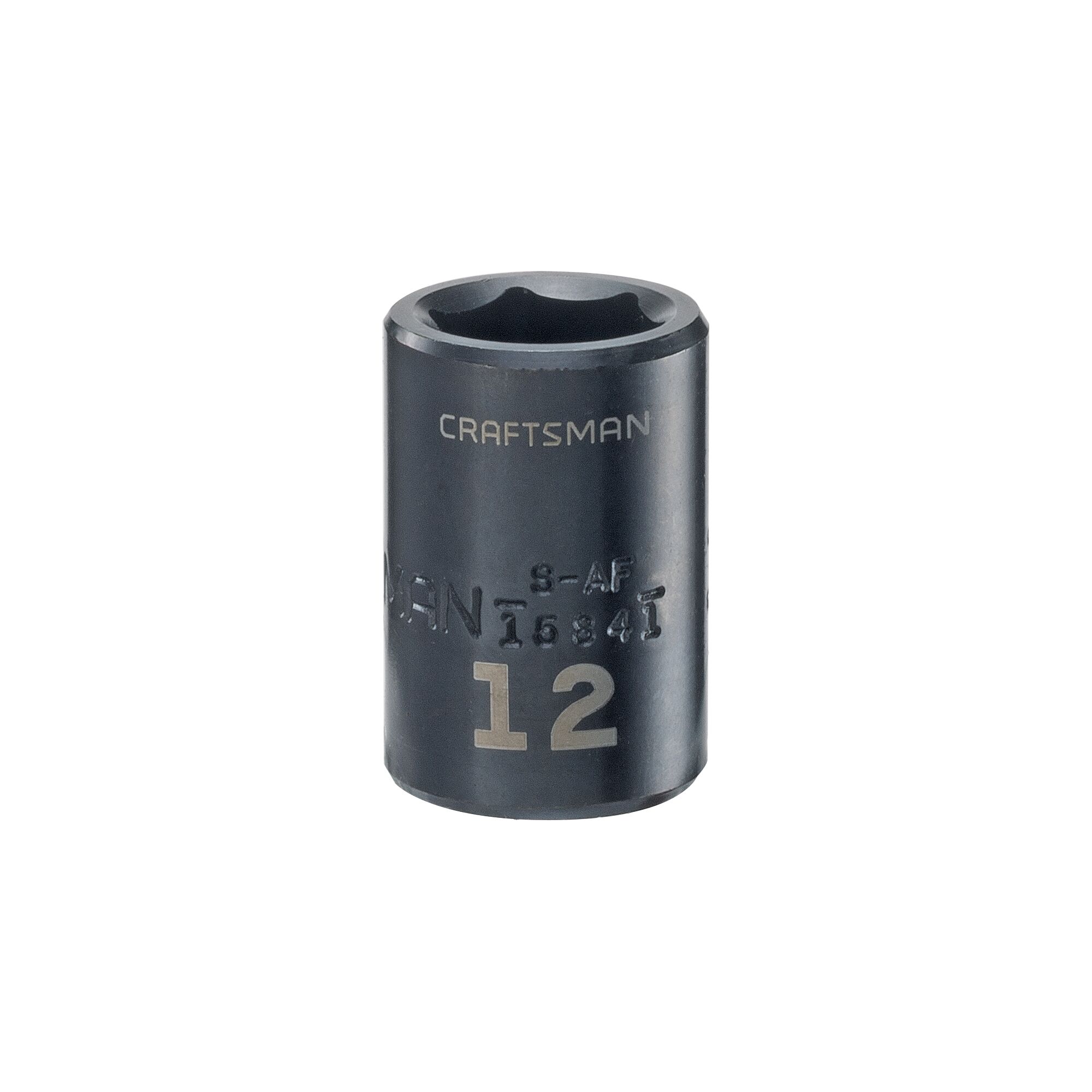 CRAFTSMAN 3/8-Inch Drive 12mm 6-Point Metric Shallow Impact Socket