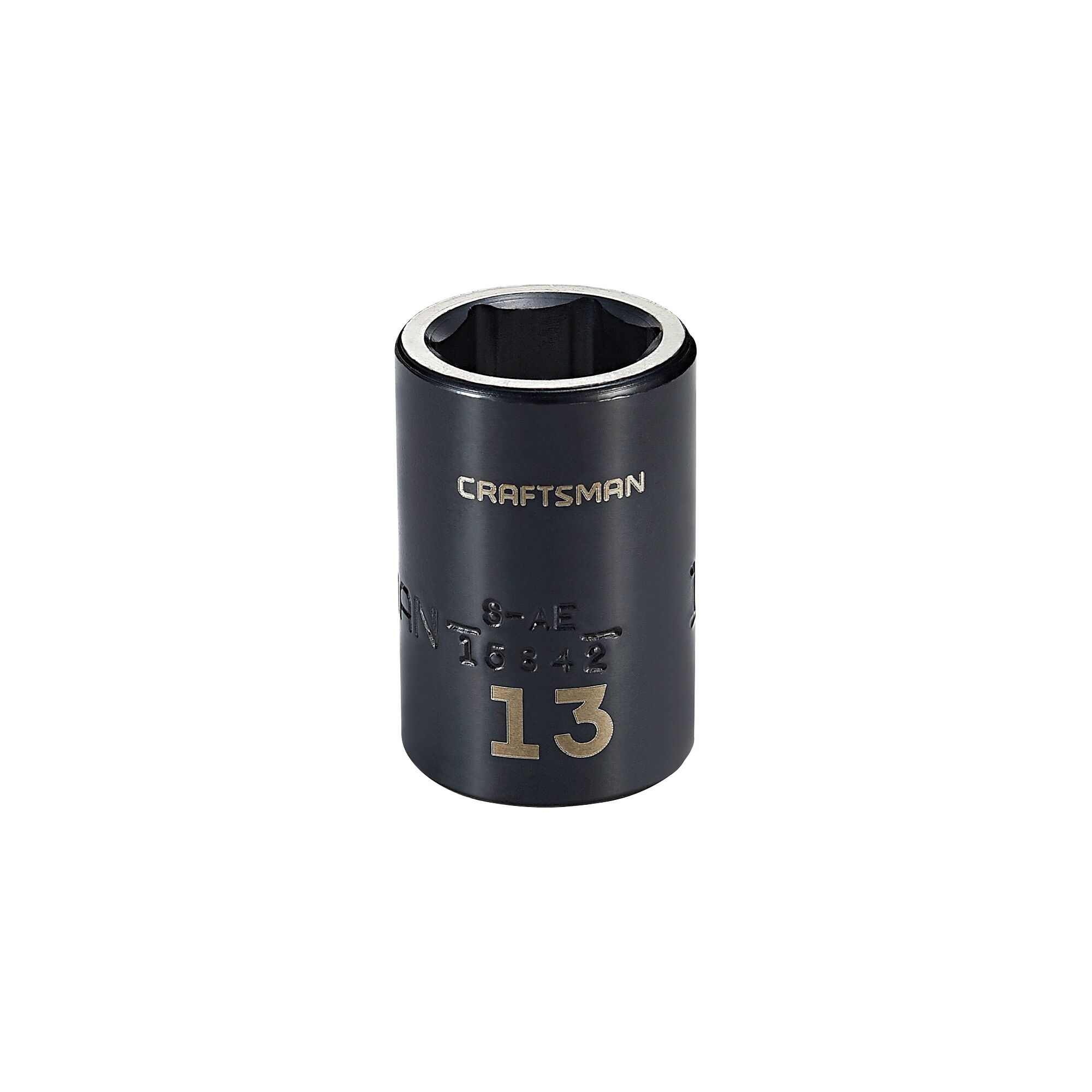 CRAFTSMAN 3/8-Inch Drive 13mm 6-Point Metric Shallow Impact Socket