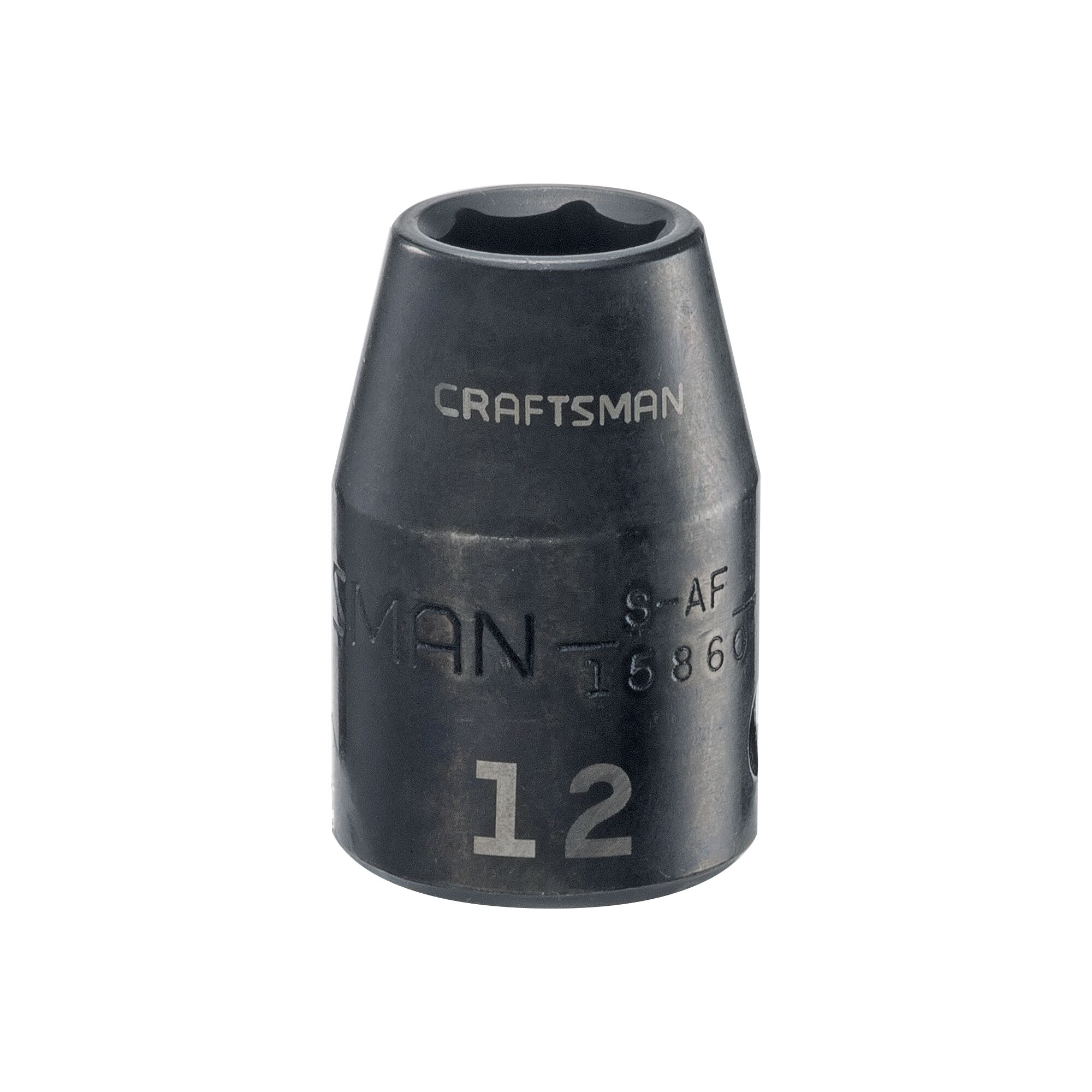 CRAFTSMAN 1/2-Inch Drive 12mm 6-Point Metric Shallow Impact Socket