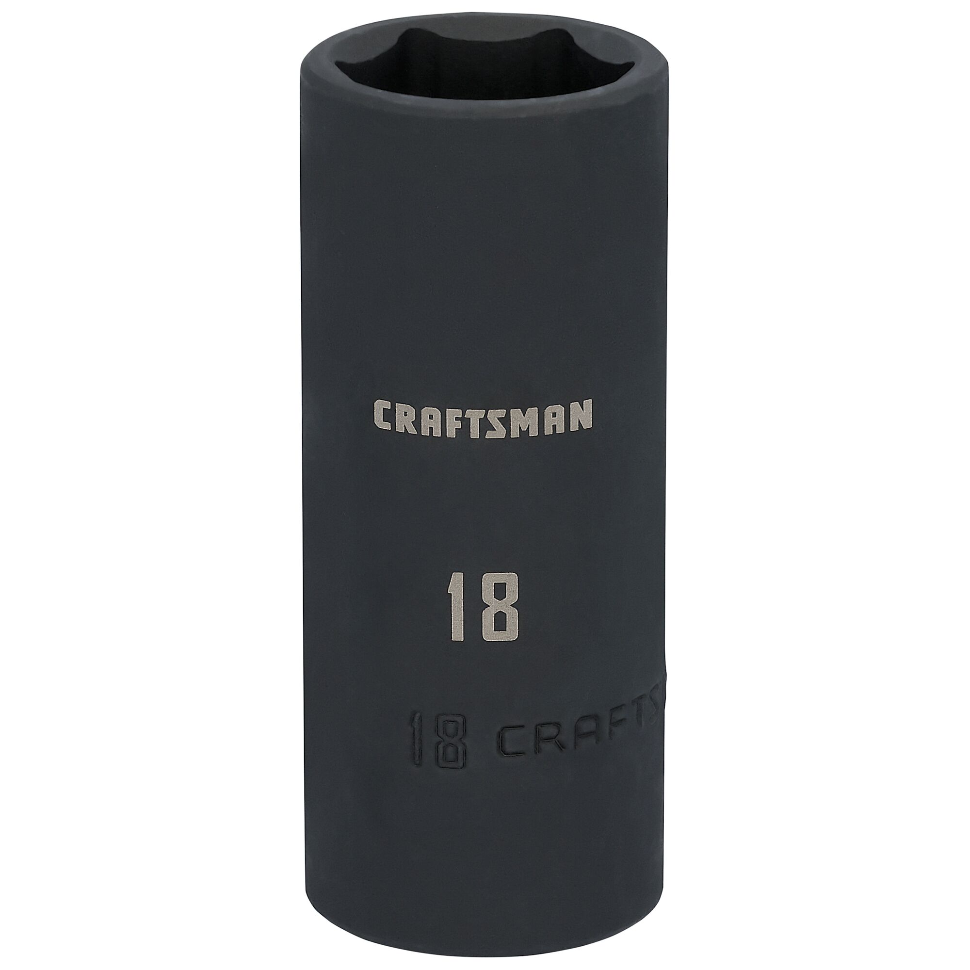 CRAFTSMAN 3/8-Inch Drive 18mm 6-Point Metric Deep Impact Socket