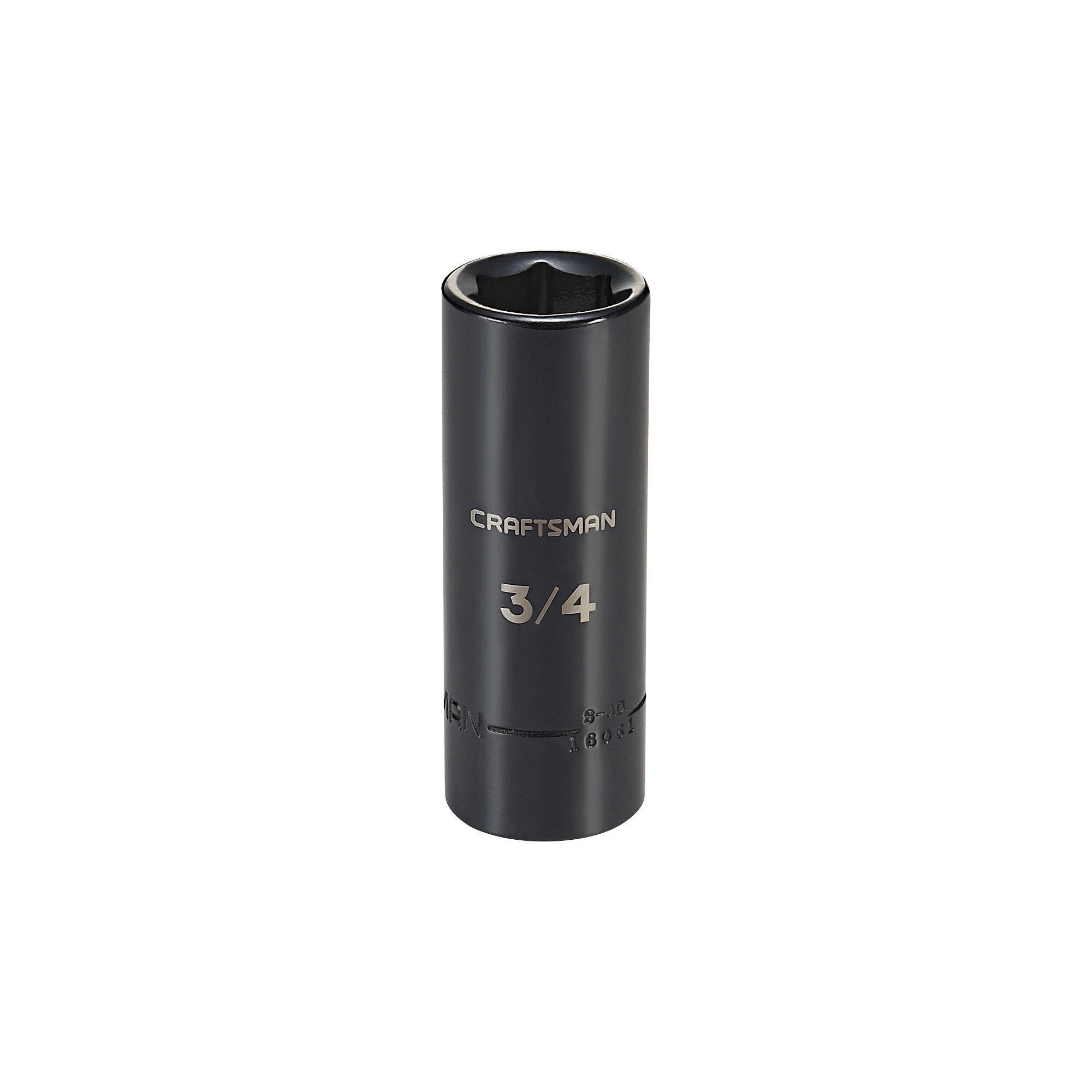 CRAFTSMAN 1/2-Inch Drive 3/4-Inch 6-Point Standard (SAE) Deep Impact Socket