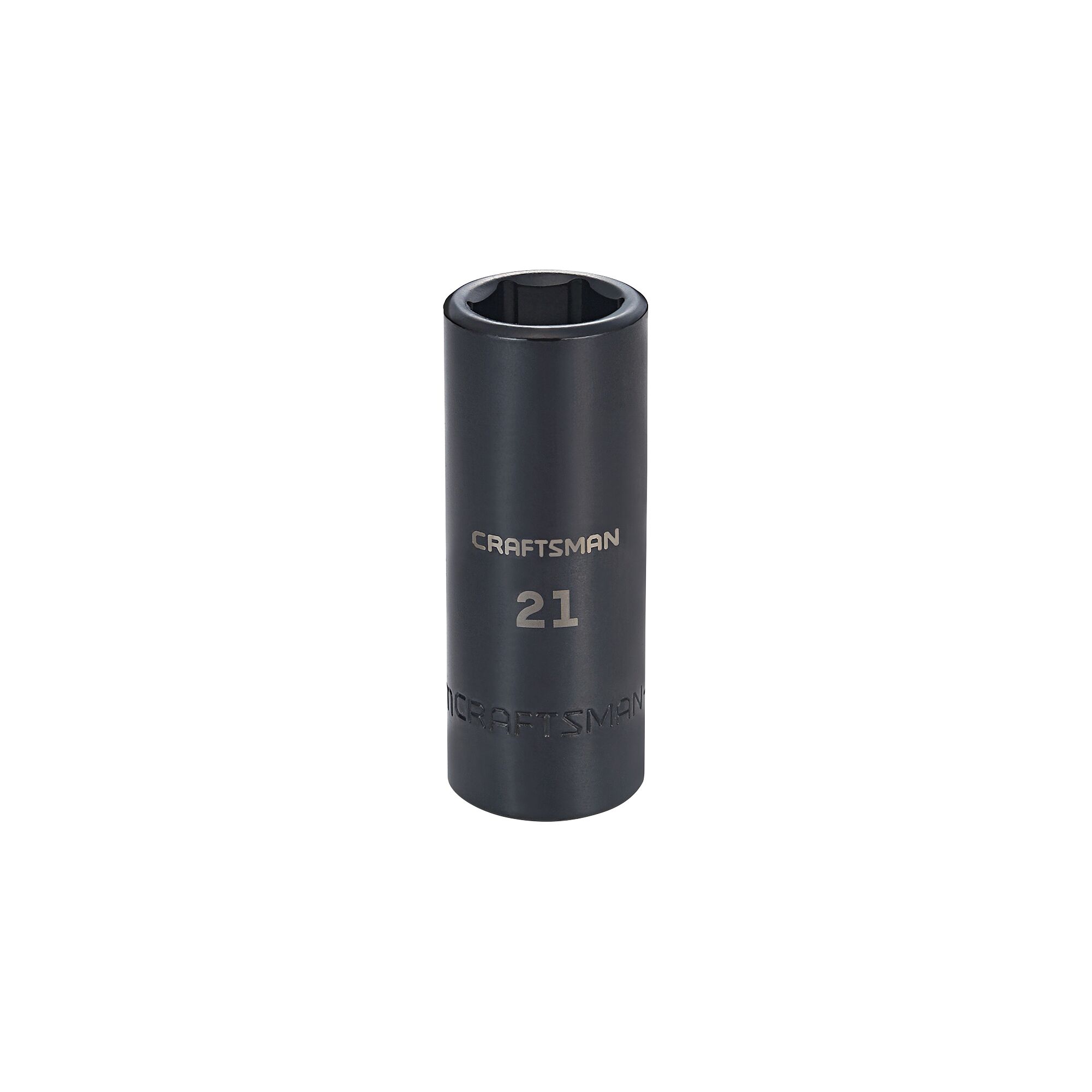 CRAFTSMAN 1/2-Inch Drive 21mm 6-Point Metric Deep Impact Socket