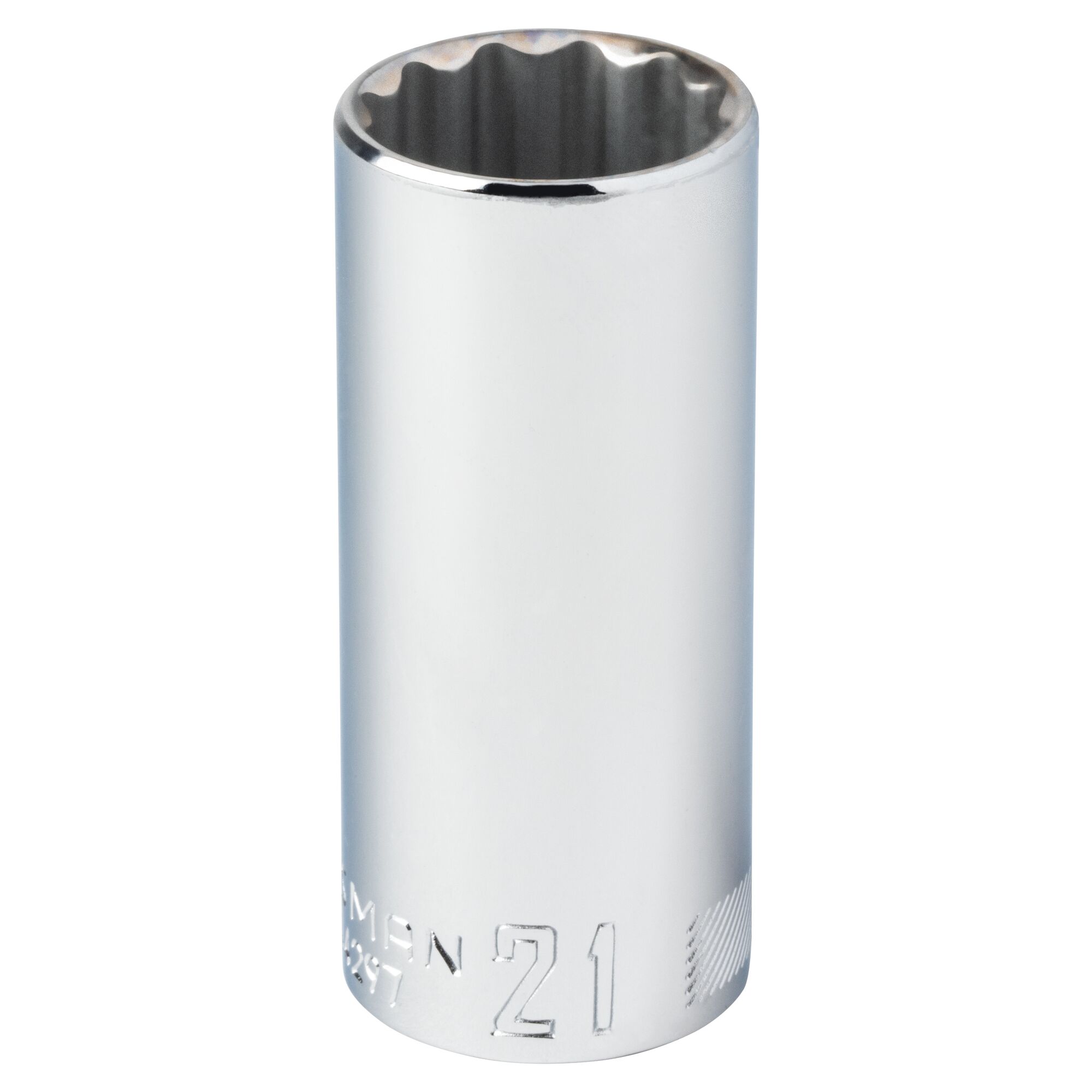 CRAFTSMAN 3/8-Inch Drive 21mm 12-Point Metric Deep Socket