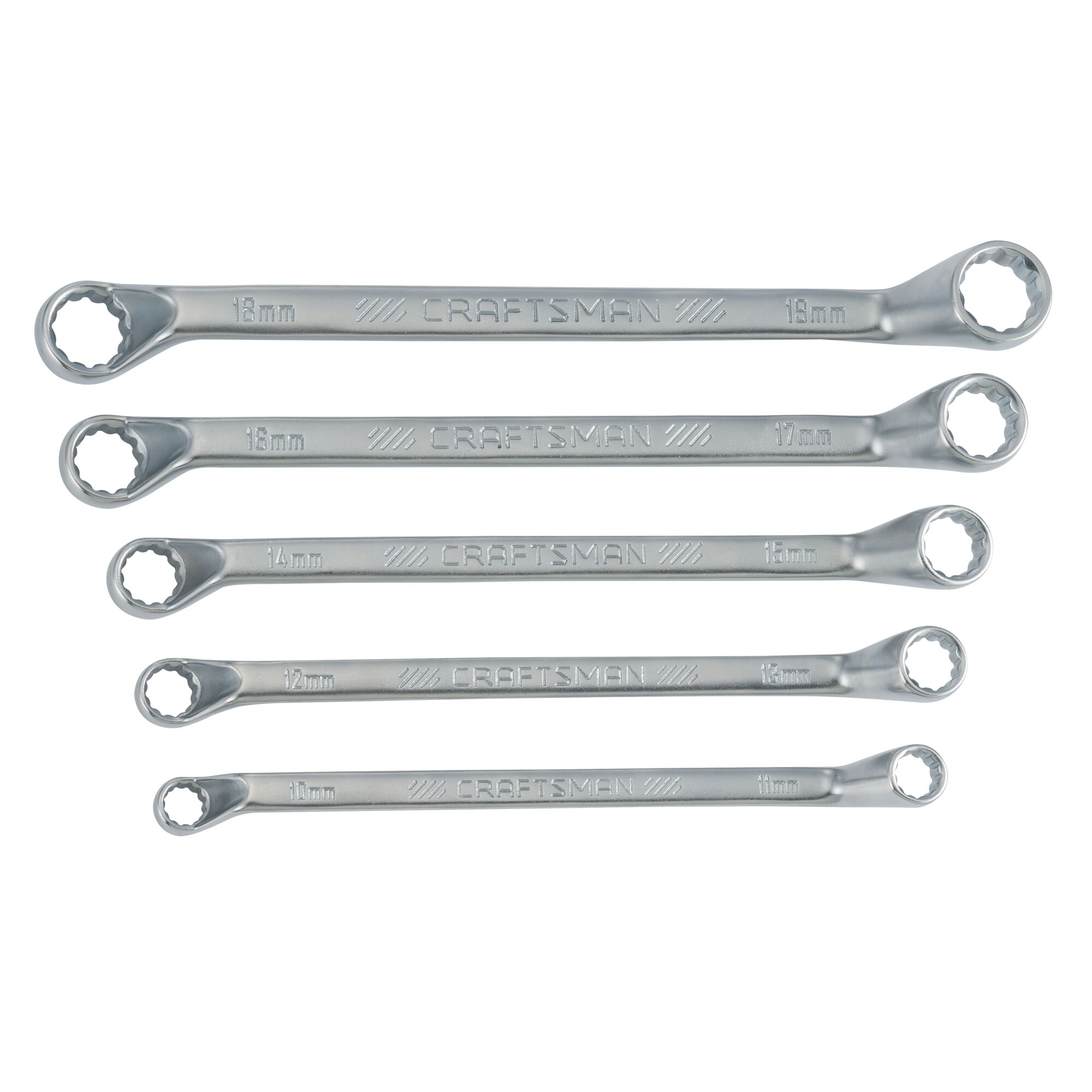 CRAFTSMAN Metric Offset Box End Wrench Set (5-Piece)