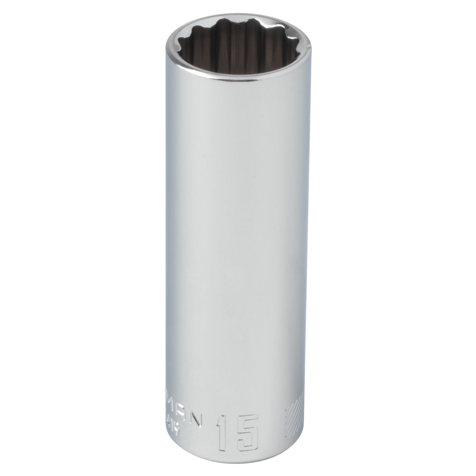 CRAFTSMAN 3/8-Inch Drive 15mm 12-Point Metric Deep Socket