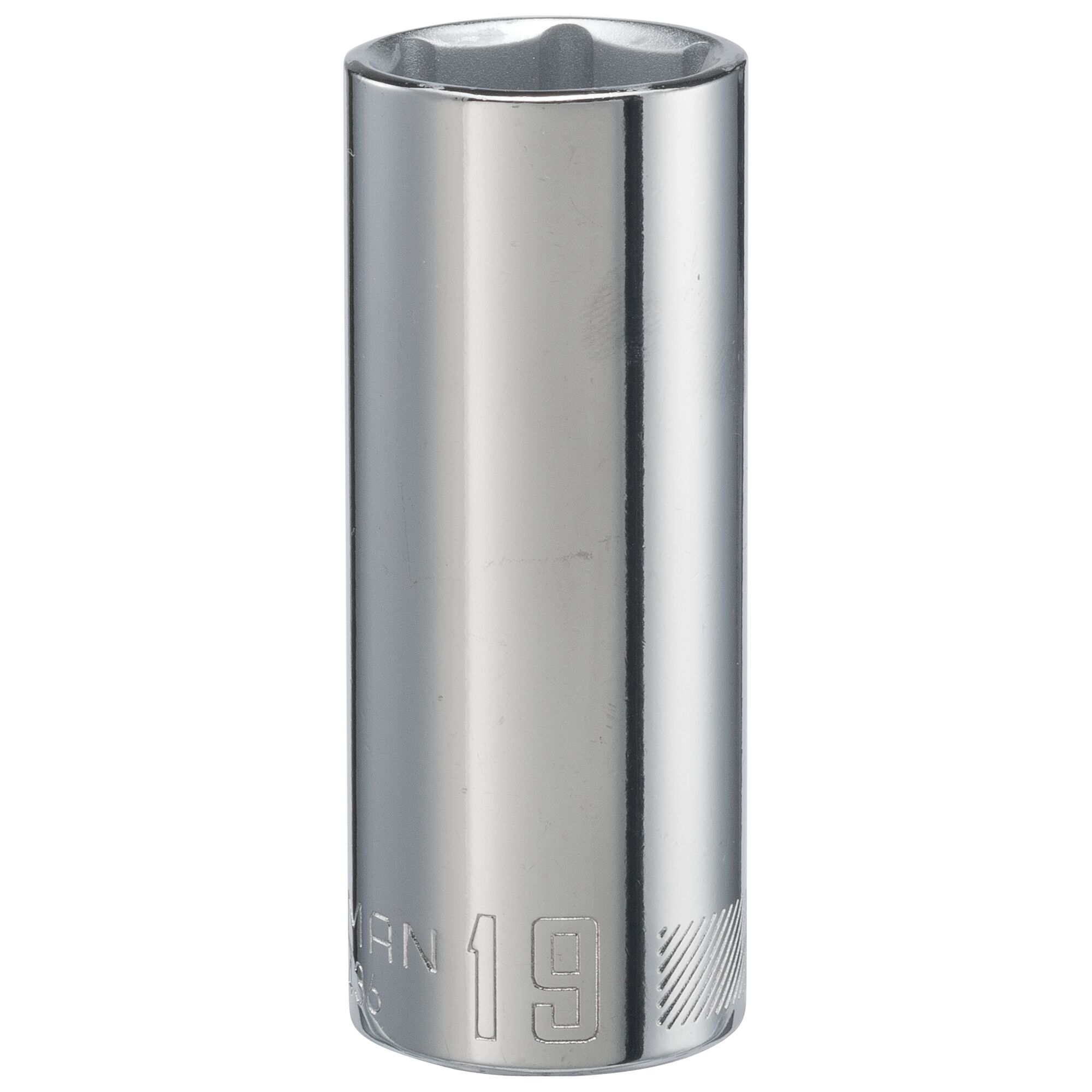 CRAFTSMAN 3/8-Inch Drive 19mm 6-Point Metric Deep Socket