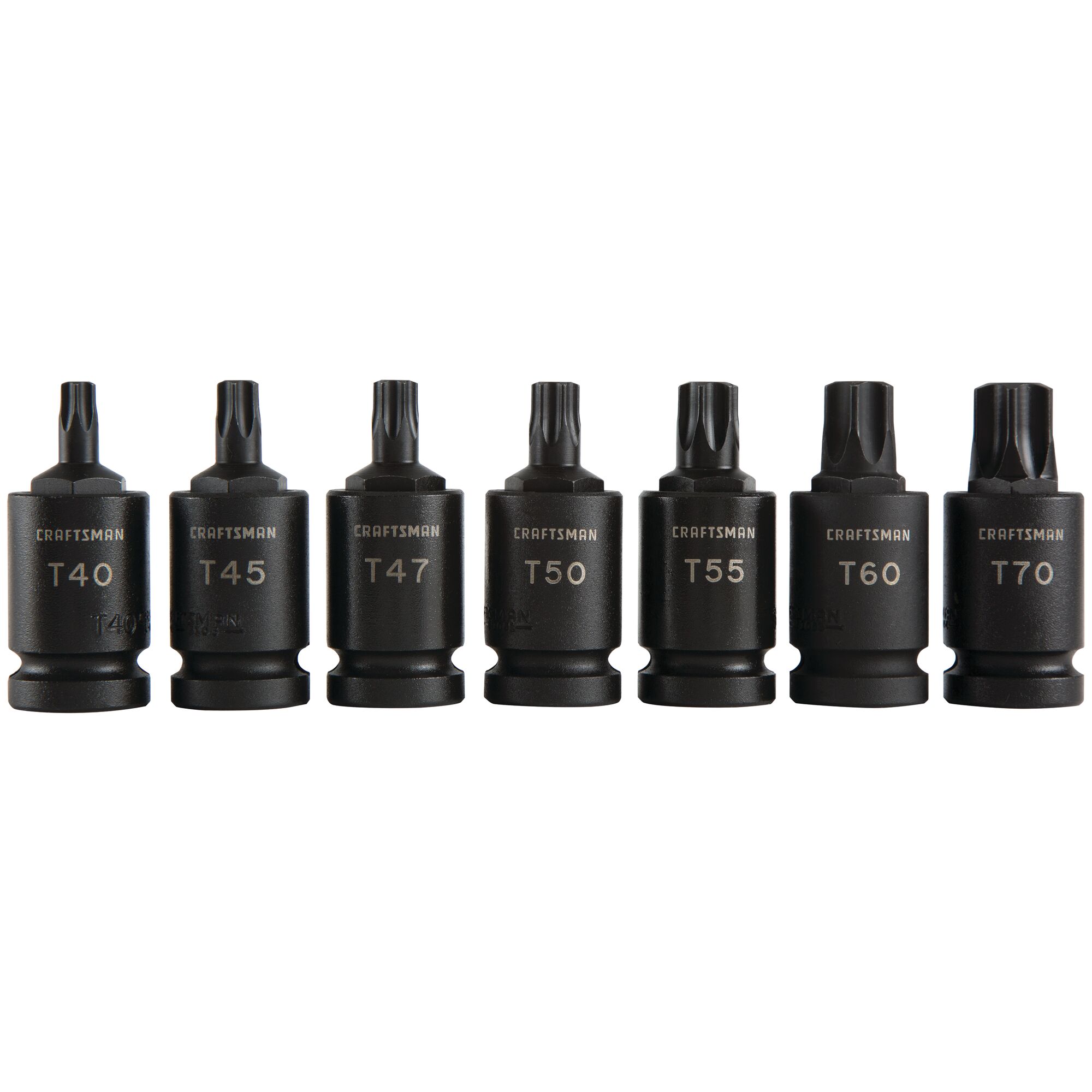 CRAFTSMAN 1/2-Inch Drive TORX™ Bit Impact Socket Set (7-Piece)