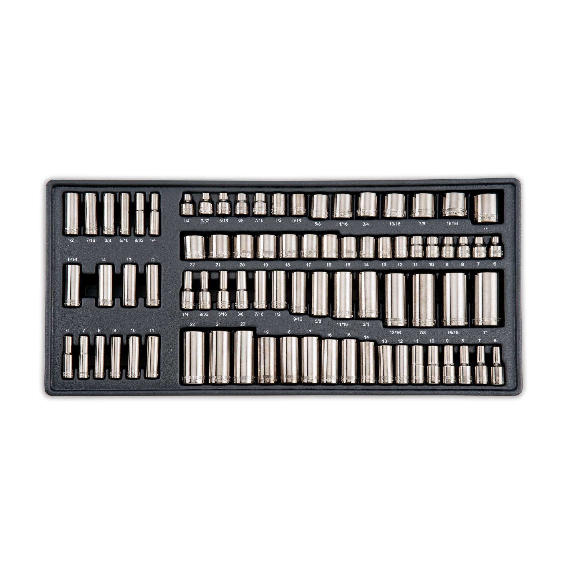 CRAFTSMAN OVERDRIVE™ Gunmetal Chrome Standard (SAE) and Metric ...