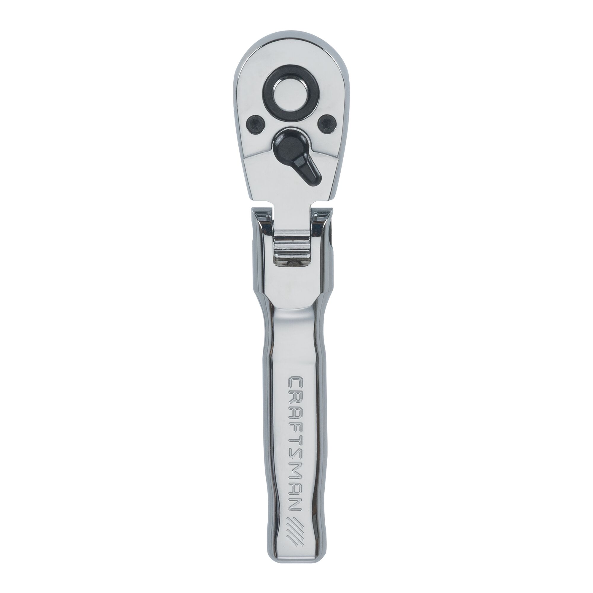 CRAFTSMAN 3/8-Inch Drive 72 Tooth Flex Head Stubby Ratchet