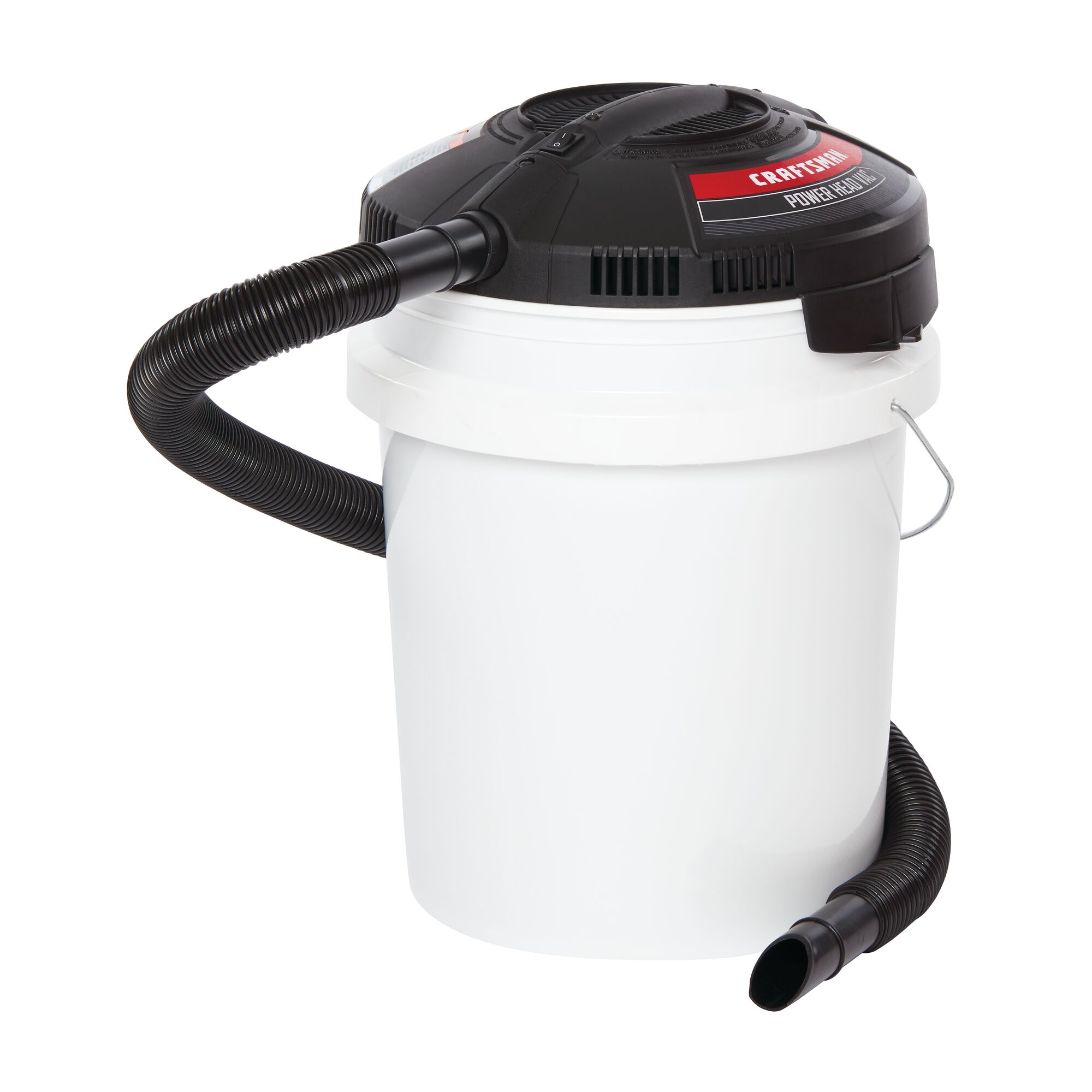 CRAFTSMAN 1.75 Peak HP Powerhead Wet/Dry Vac (Bucket Sold Separately)
