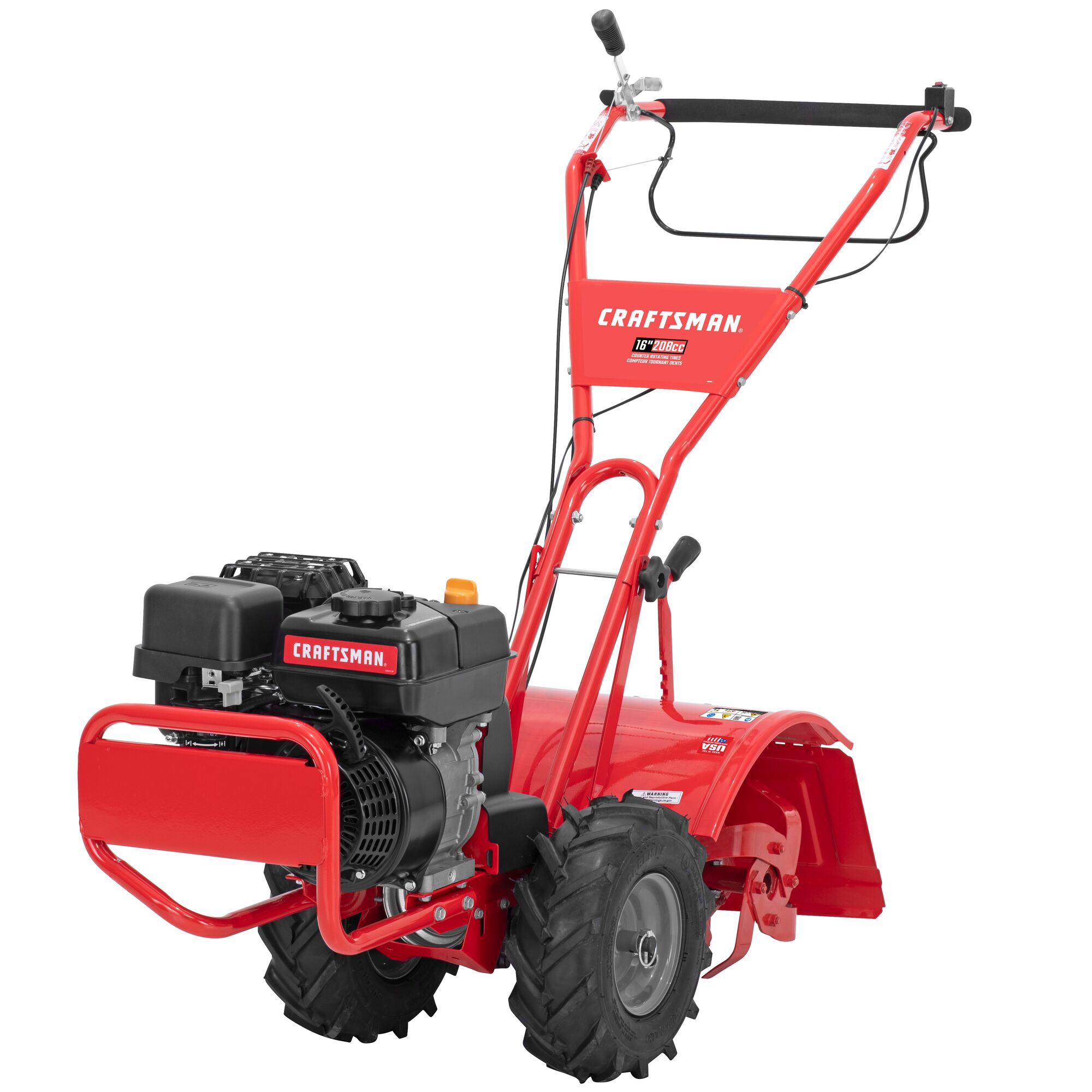 CRAFTSMAN 16-Inch 208cc Gas Rear Tine Tiller